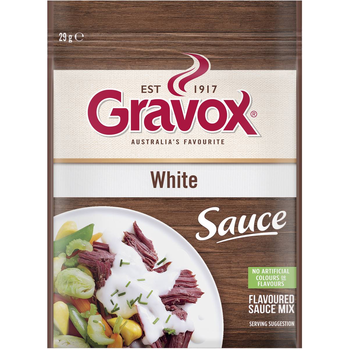 Gravox White Sauce Mix 29g | Woolworths