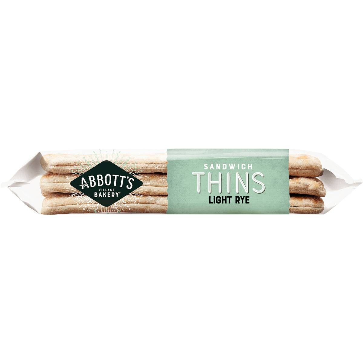 Abbott's Bakery Light Rye Sandwich Thins 240g | Woolworths