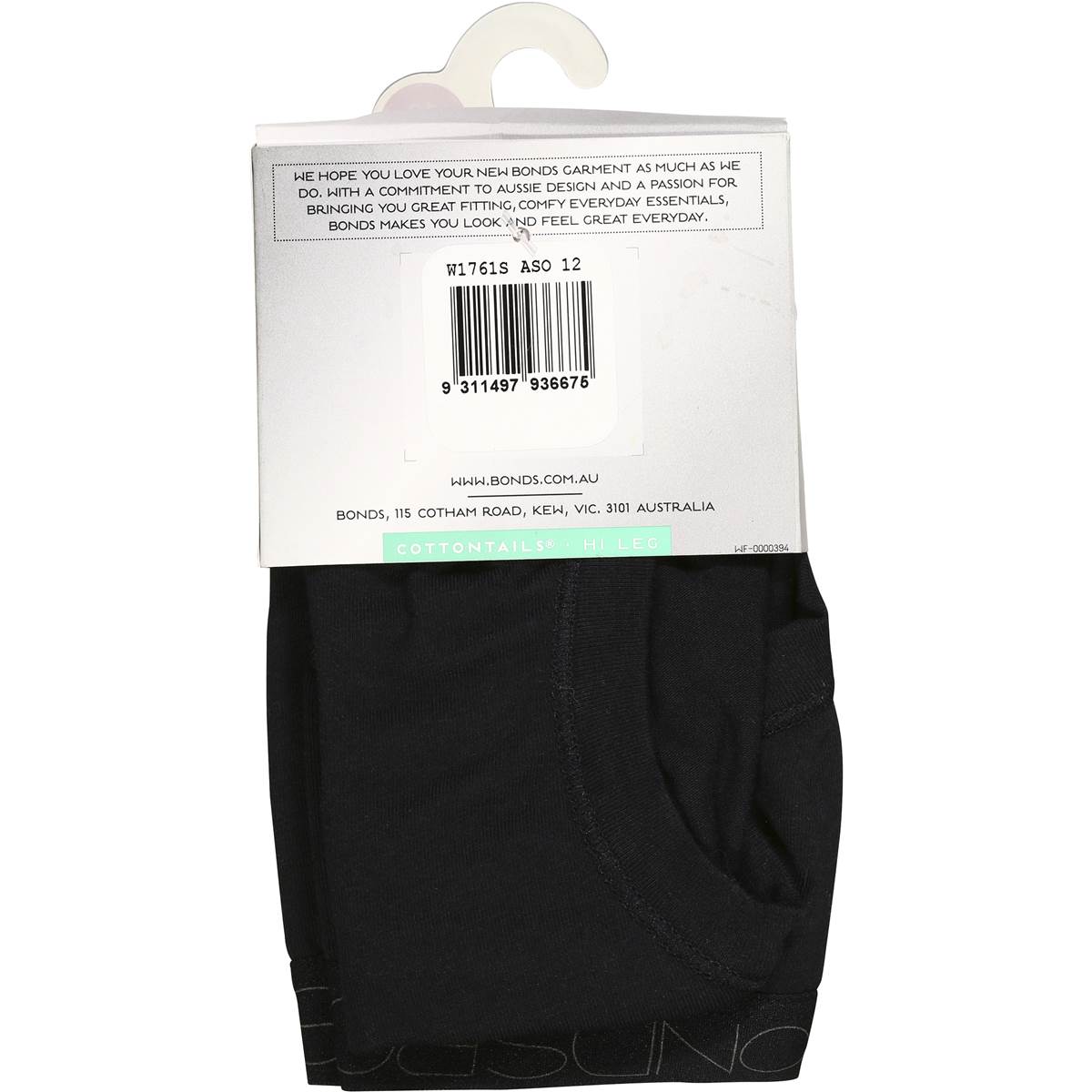 Bonds Underwear Hi Leg Plain Each | Woolworths