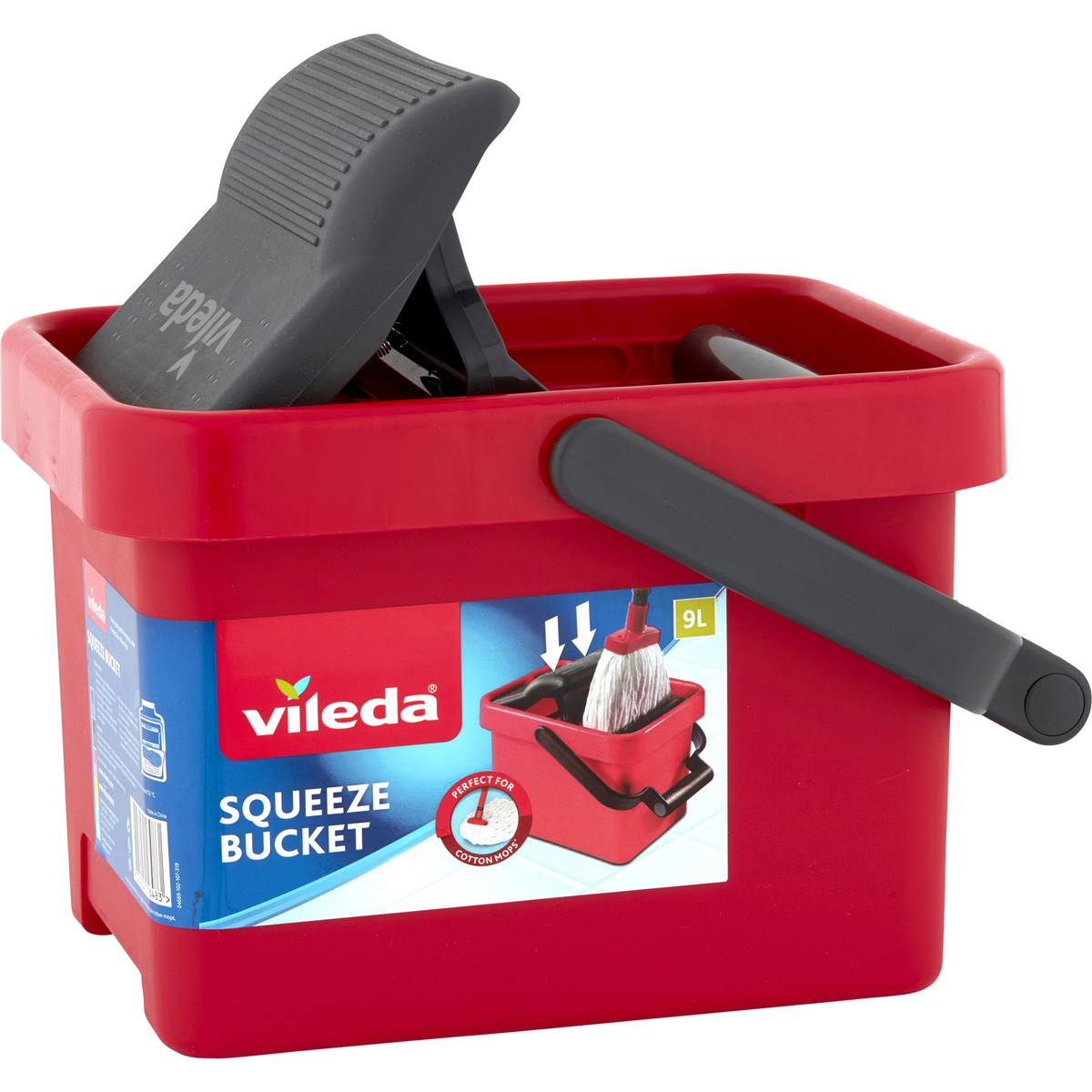 Vileda Squeeze Bucket Bucket Each | Woolworths