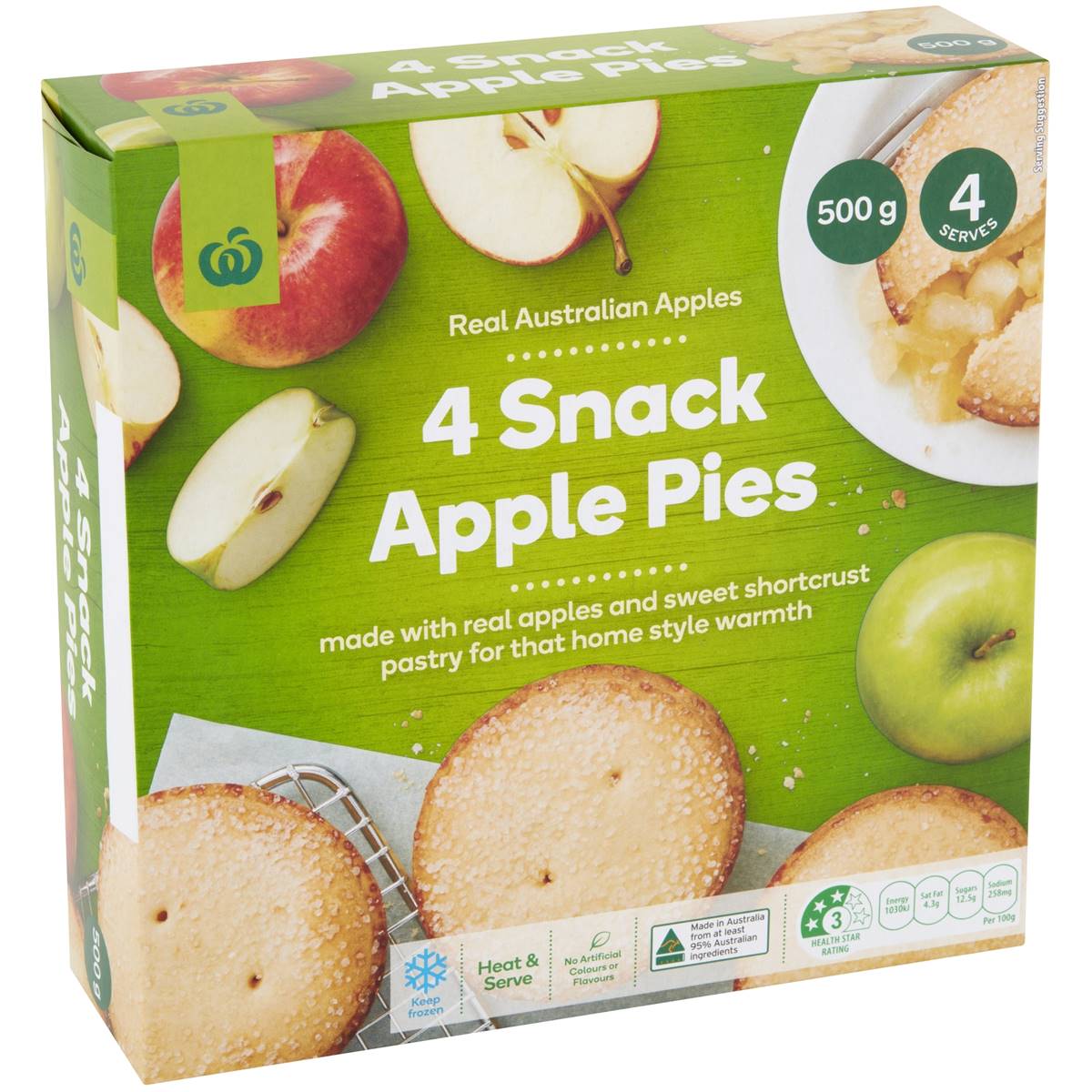 Woolworths Apple Pie Snack 4 Pack Woolworths Woolworths Apple Pie Snack 4 Pack Woolworths