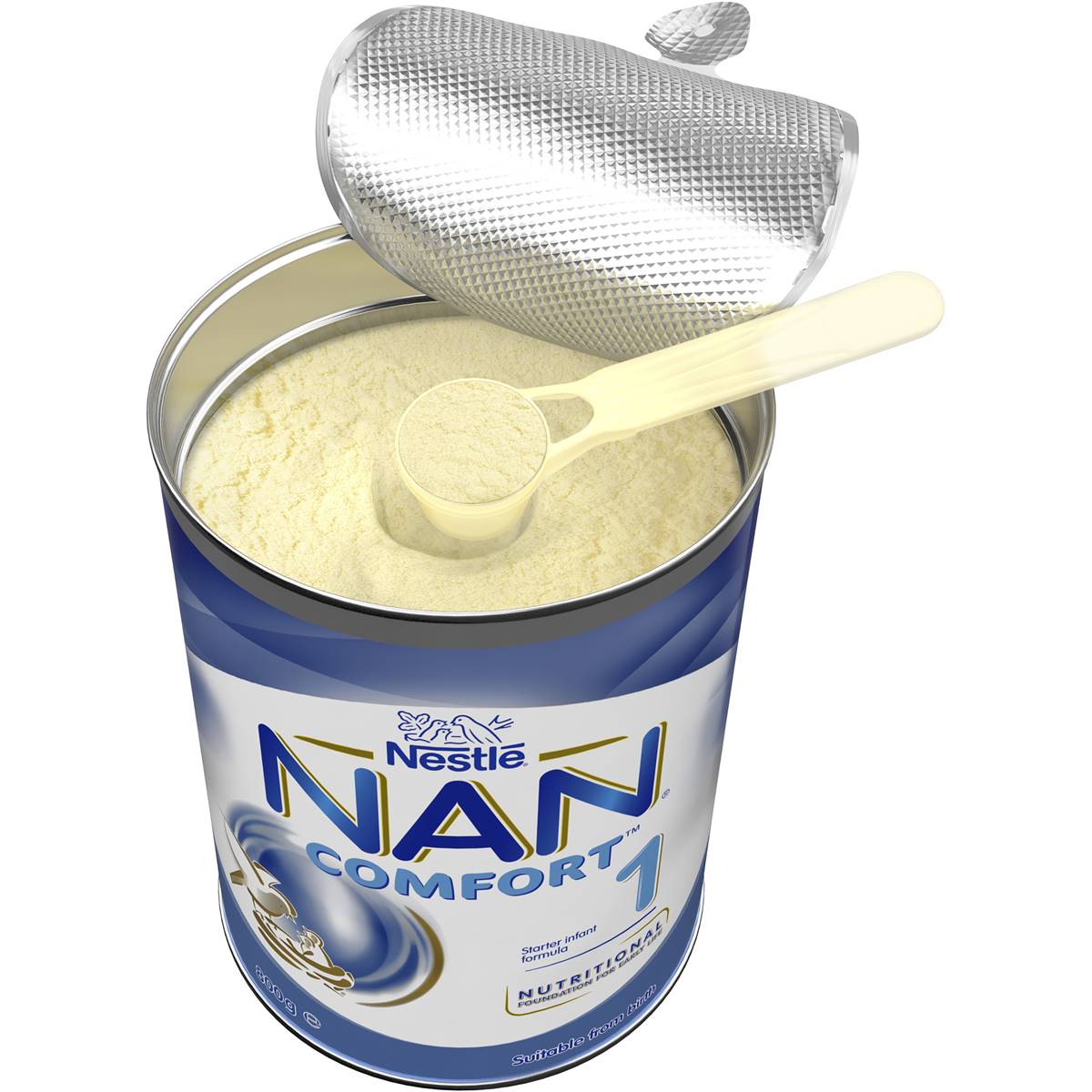 Nestle Nan Comfort 1 Starter 0-6 Months Baby Formula Powder 800g ...