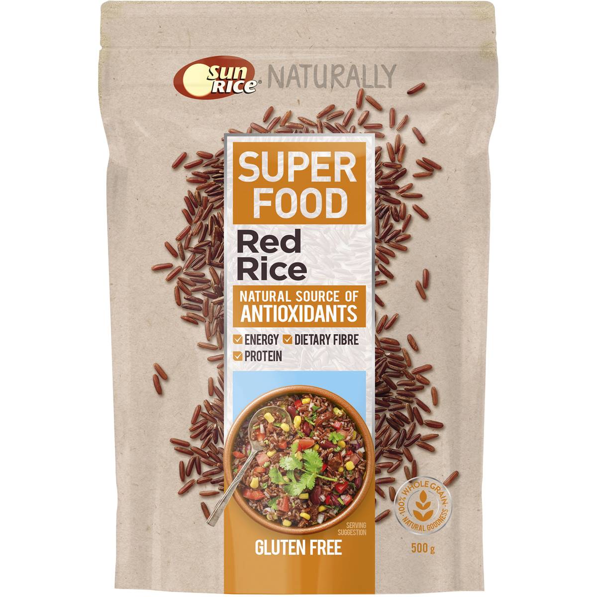 Sunrice Gourmet Rice Red 500g | Woolworths
