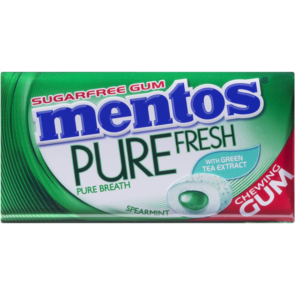 Mentos Pure Fresh Gum Mint 29g tin | Woolworths