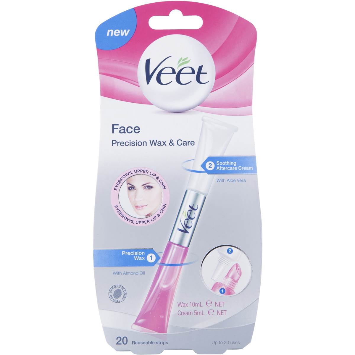 Veet Face Precision Face Wax Plus 15ml | Woolworths