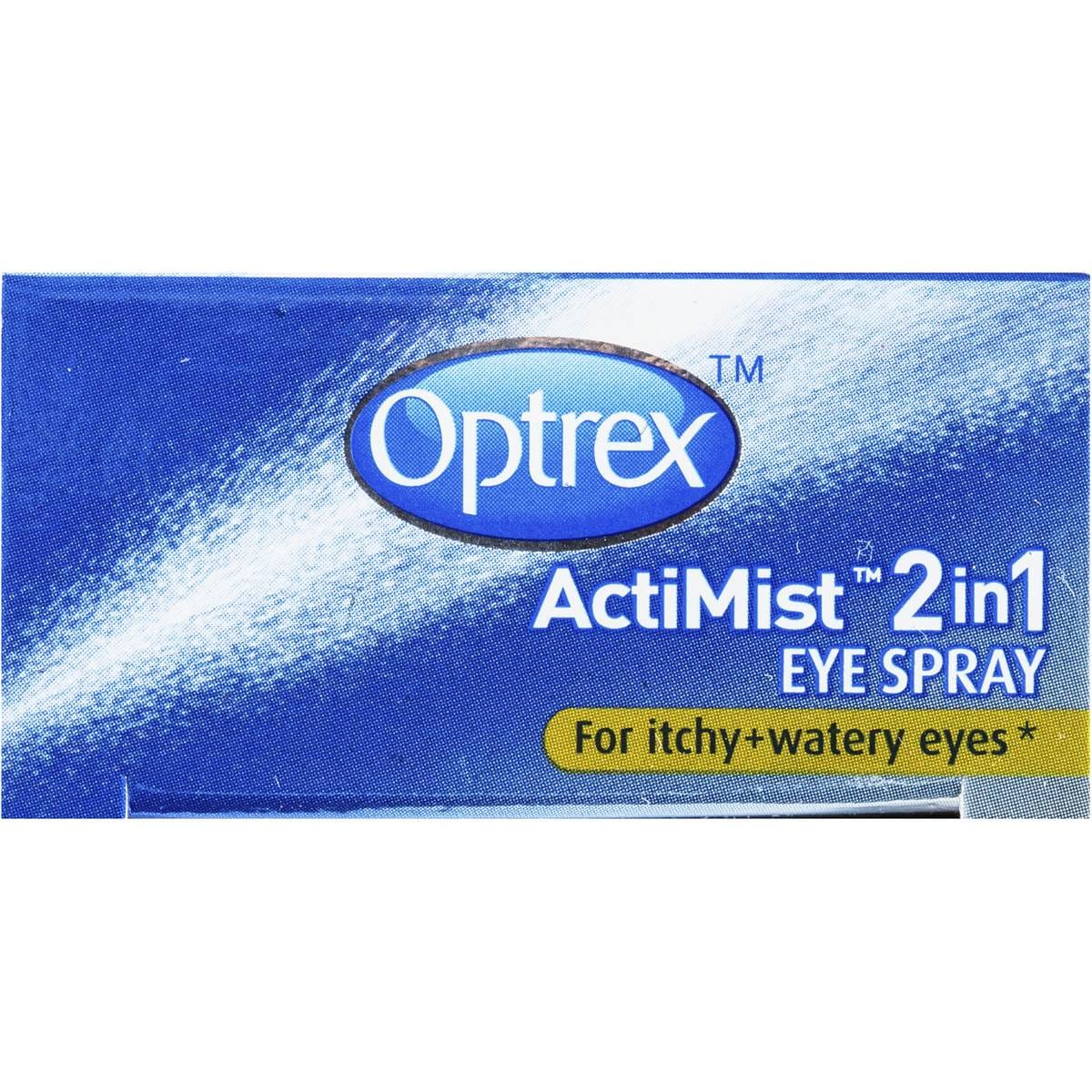 Optrex Actimist 2 In 1 Eye Spray Itchy 10ml | Woolworths