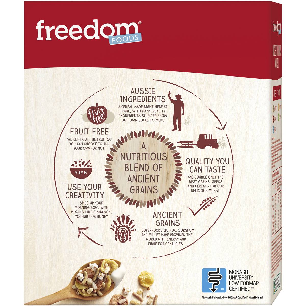 Freedom Foods Muesli Fruit And Seeds at Shannon London blog