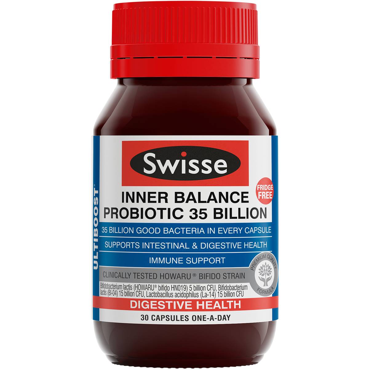 Swisse Ultiboost Probiotic Shelf Stable 35b Caps 30 Pack | Woolworths