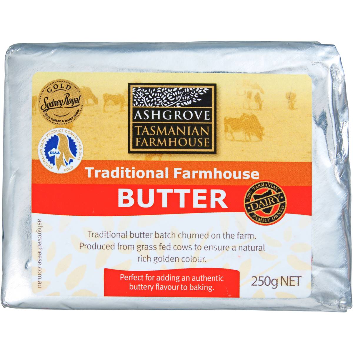 Ashgrove Farmhouse Butter 250g | Woolworths