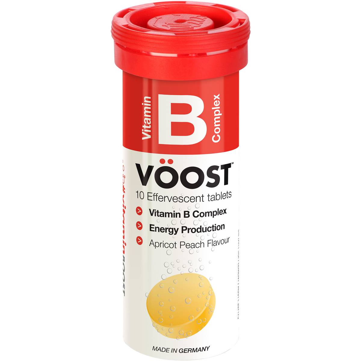 Voost B Complex Effervescent Tablets 10pk | Woolworths