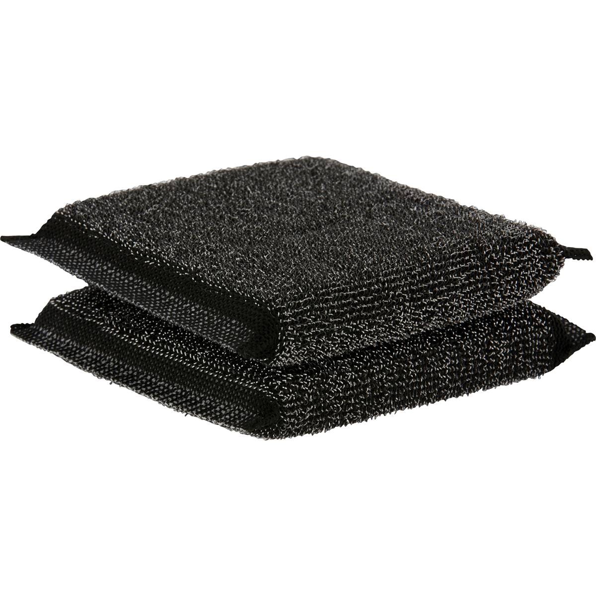 Vileda Power Scrub Scourer Stainless Steel 2 Pack | Woolworths