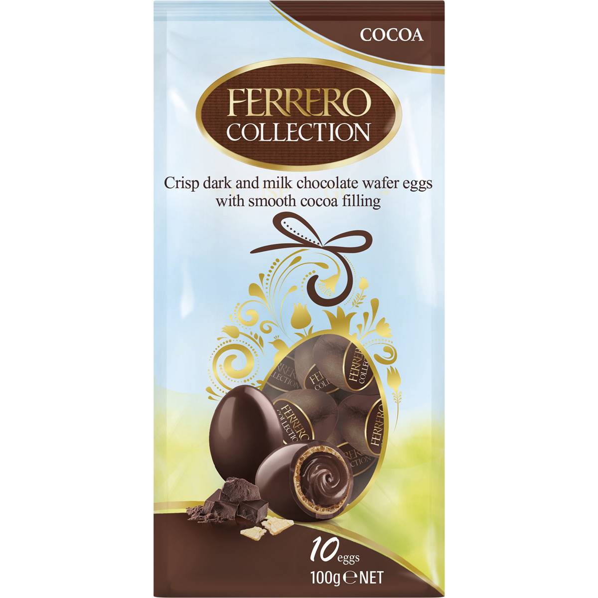 Ferrero Collection Easter Eggs Milk Chocolate And Cocoa 10 Pack ...