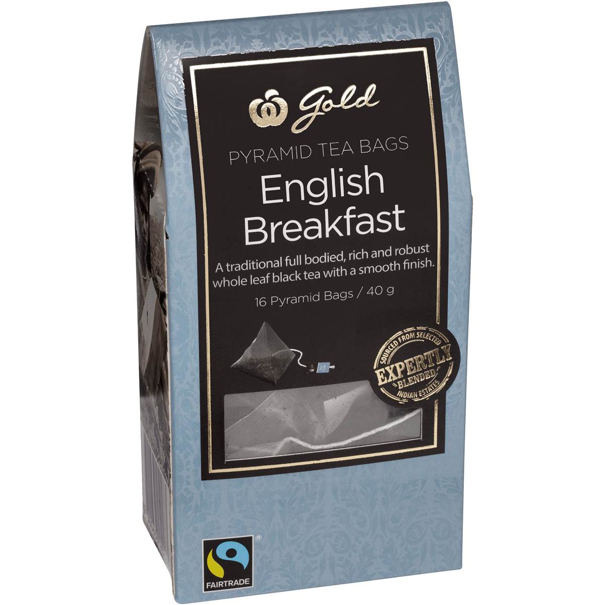 Woolworths Gold Pyramid Tea Bags English Breakfast 16pk | Woolworths