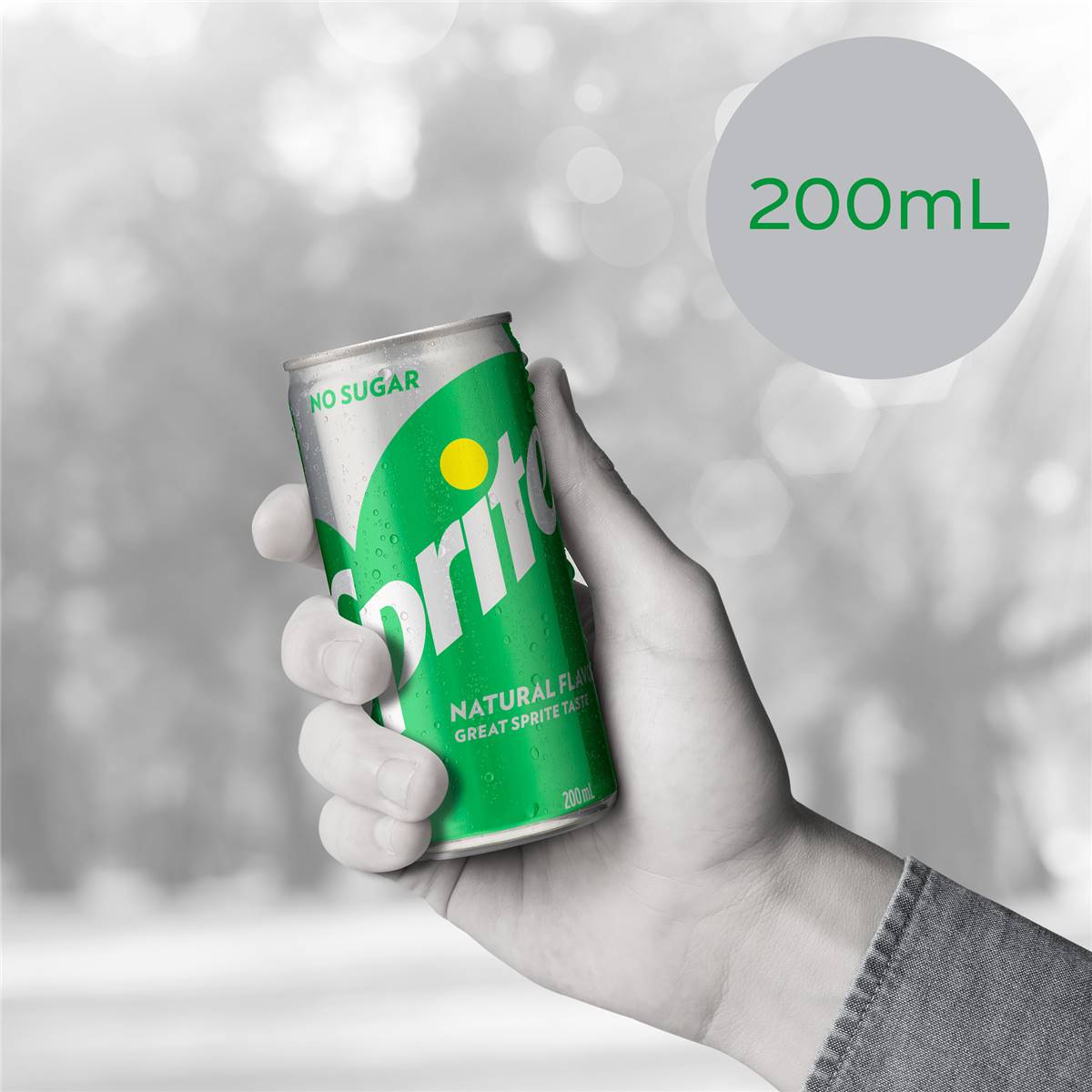 Sprite No Sugar Mini Cans 200ml X8 Pack | Woolworths