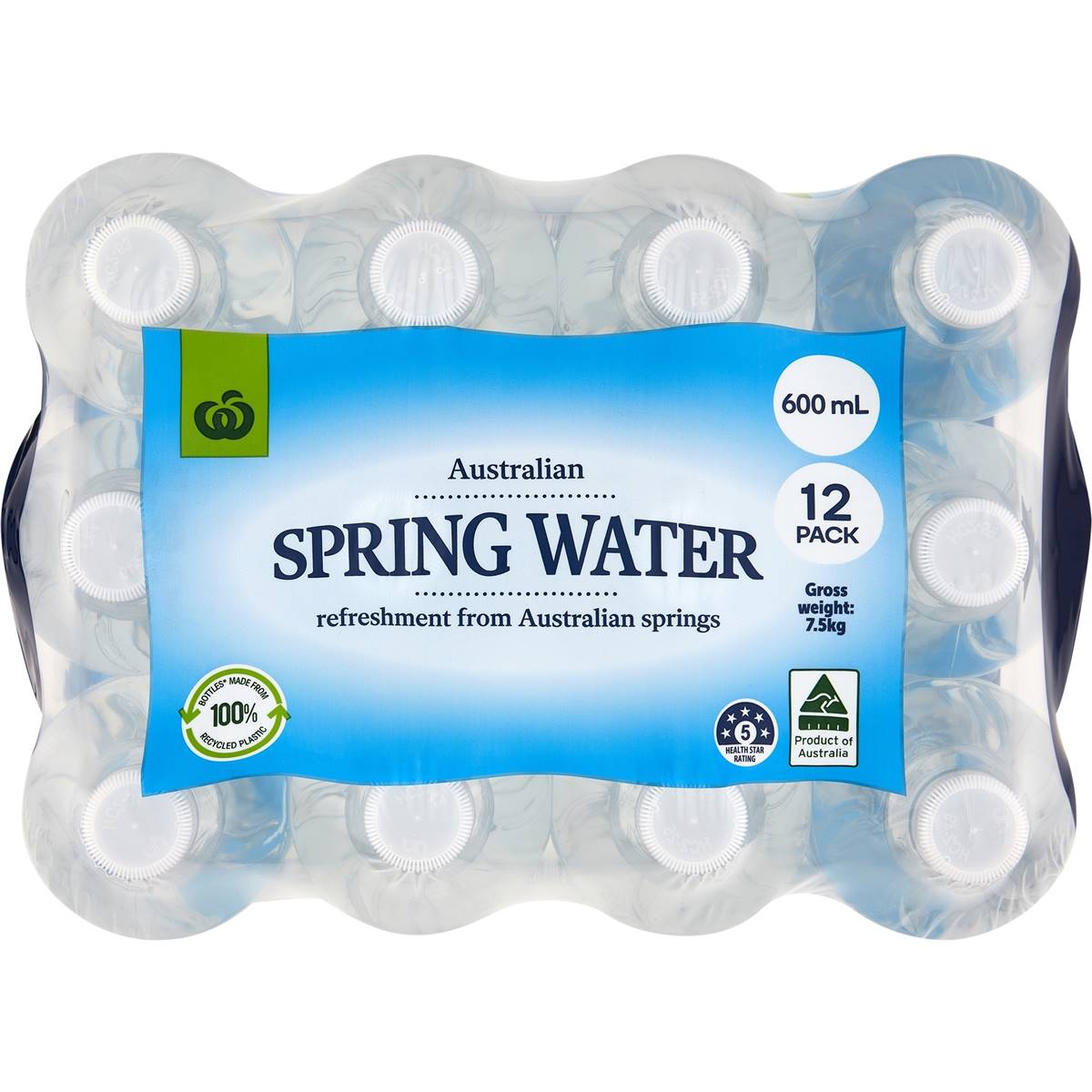 Woolworths Spring Water 12x600ml | Woolworths