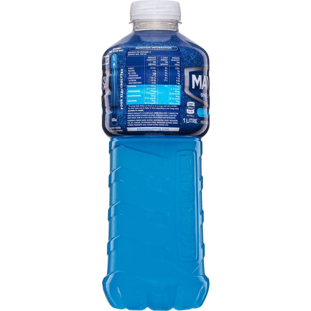 Maximus Blue Isotonic Sports Drink 1l | Woolworths
