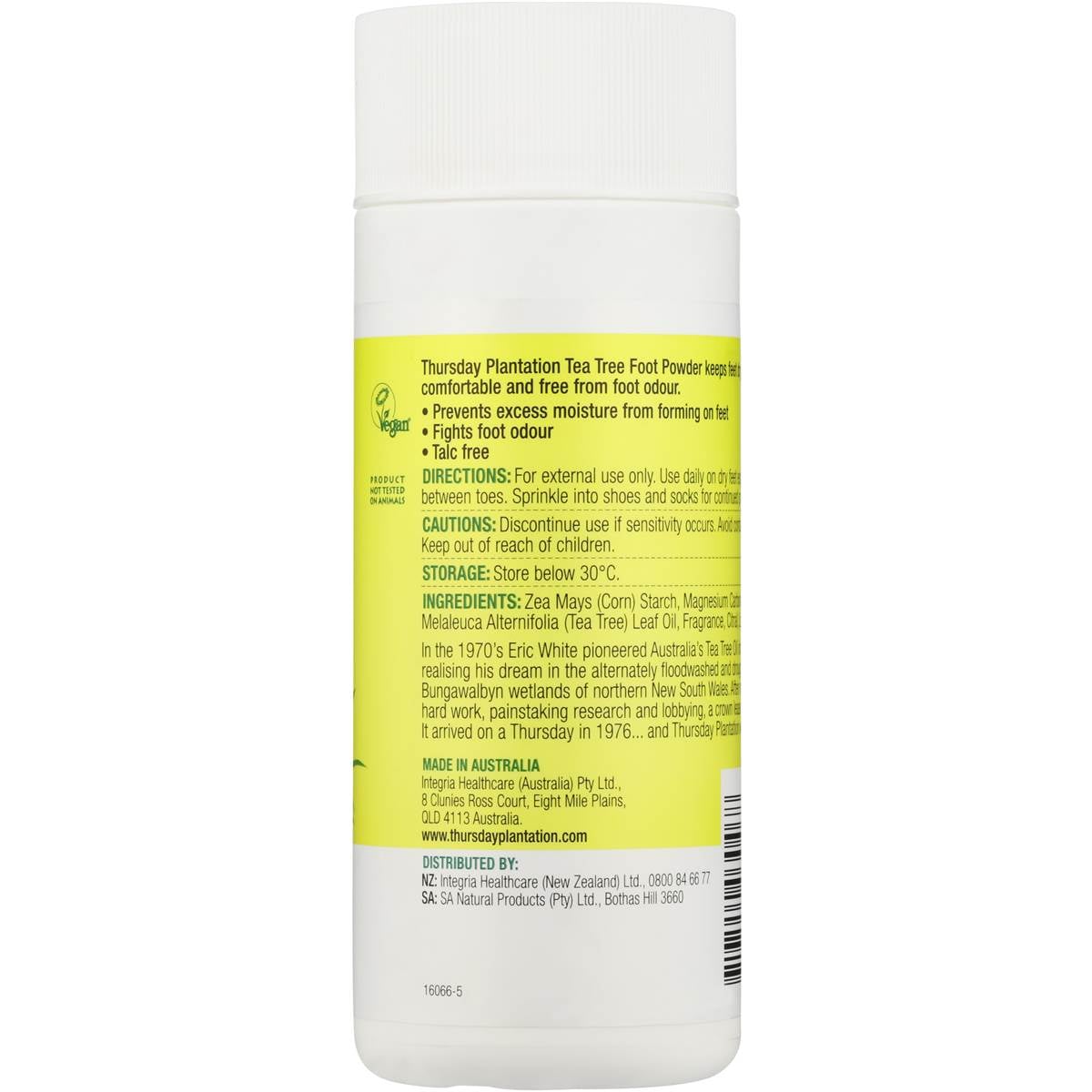 Thursday Plantation Foot Care Tea Tree Powder 100g | Woolworths