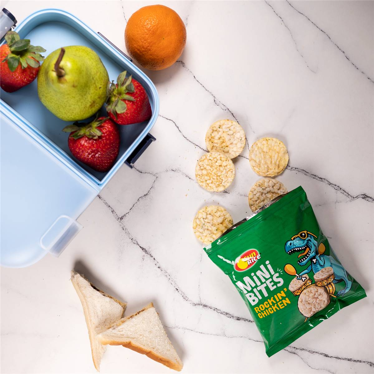 Sunrice Rice Snacks Mini Bites Chicken 160g | Woolworths