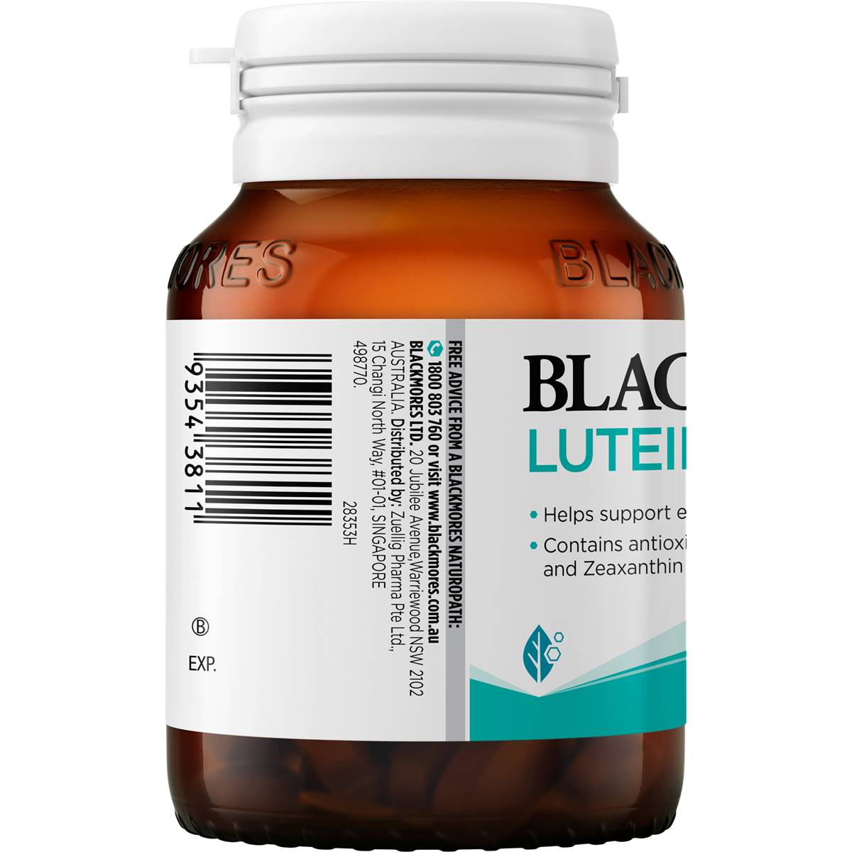 Blackmores Lutein Defence Eye Care Vitamin Tablets 60 Pack | Woolworths