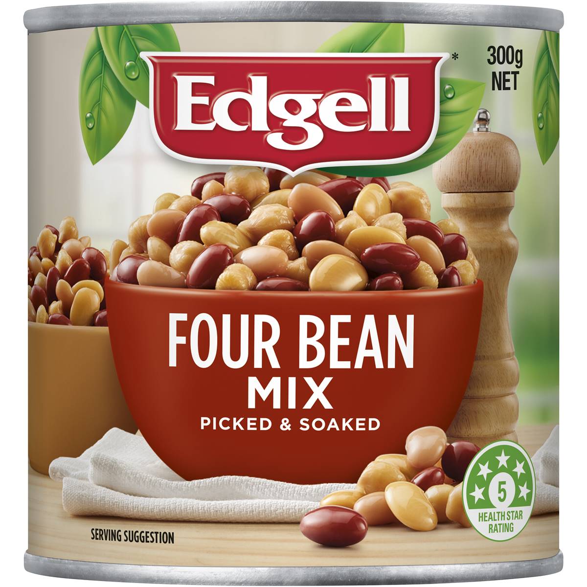 Edgell Four Bean Mix Mix 300g | Woolworths