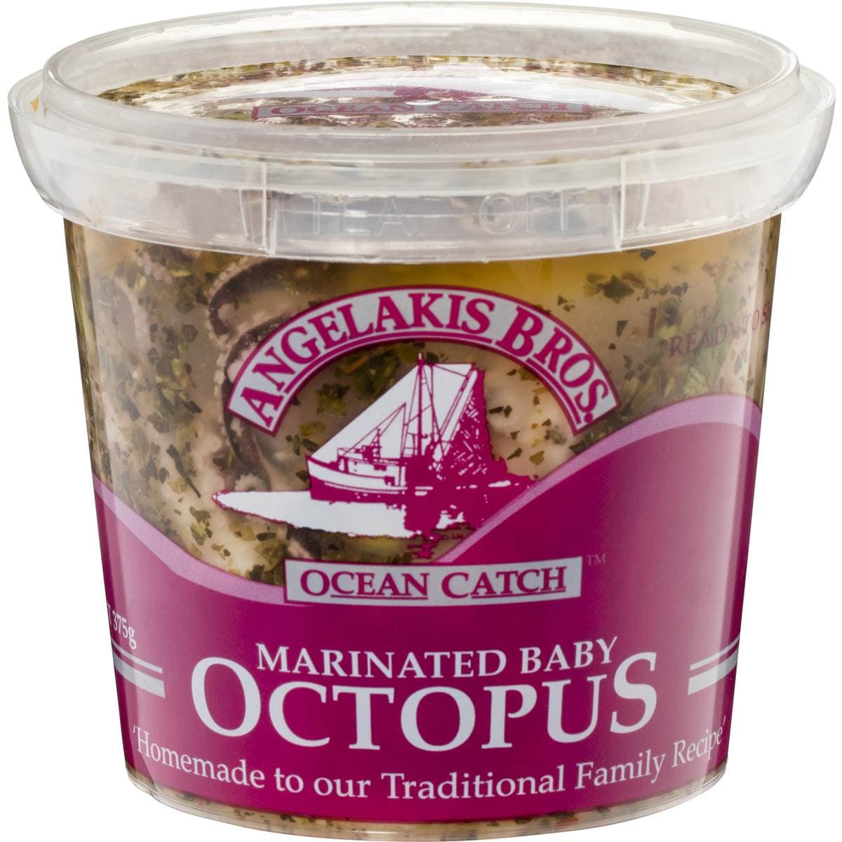 Angelakis Bros. Marinated Squid Baby Octopus 375g | Woolworths