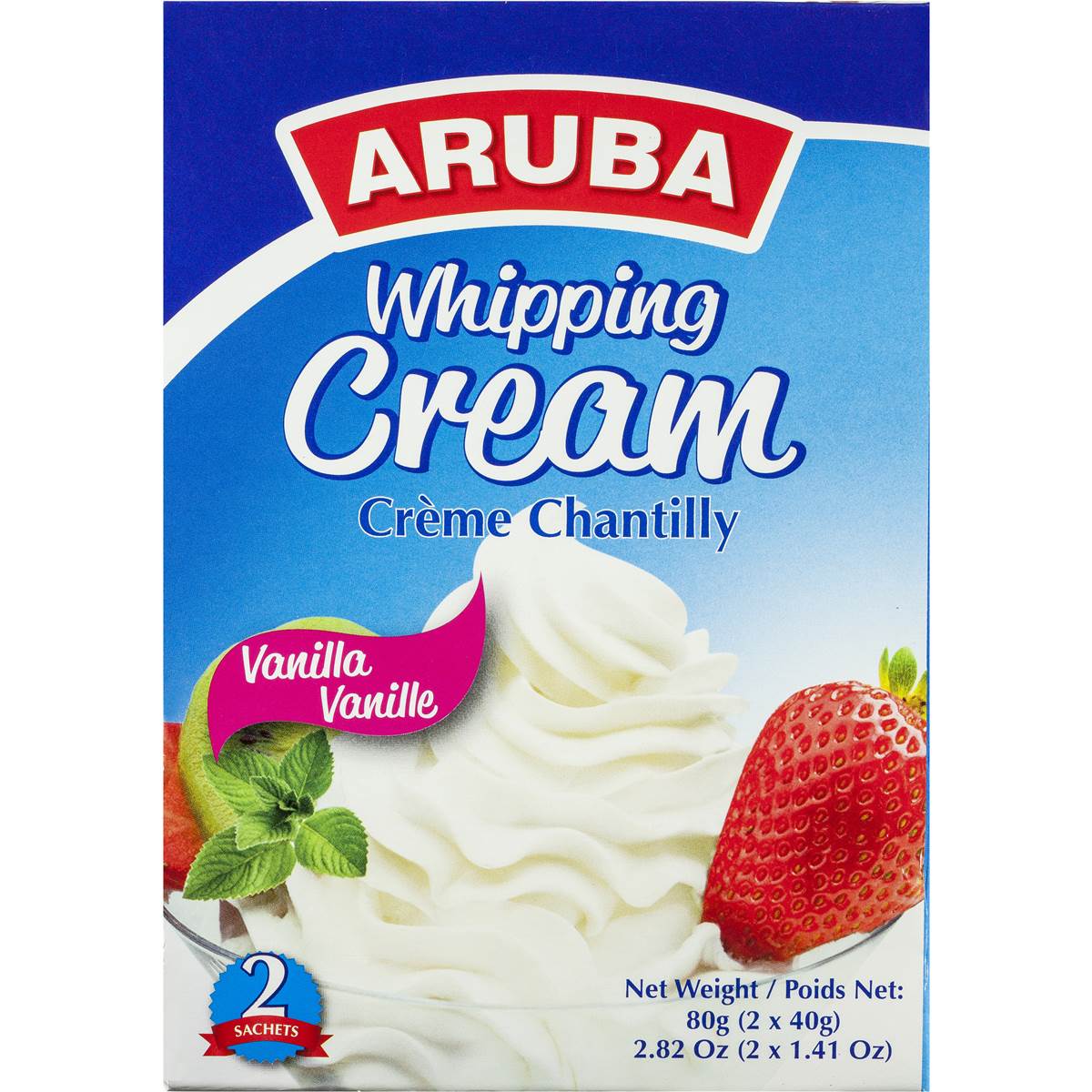 Aruba Whipping Cream Vanilla South African 44g | Woolworths