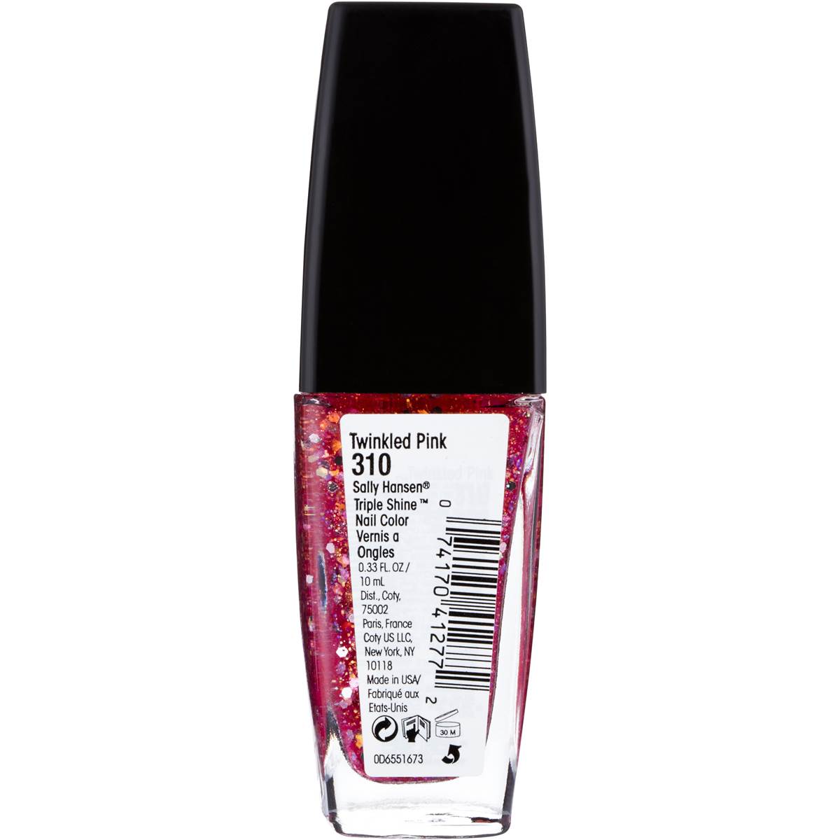 Sally Hansen Triple Shine Nail Polish Twinkled Pink 10ml | Woolworths