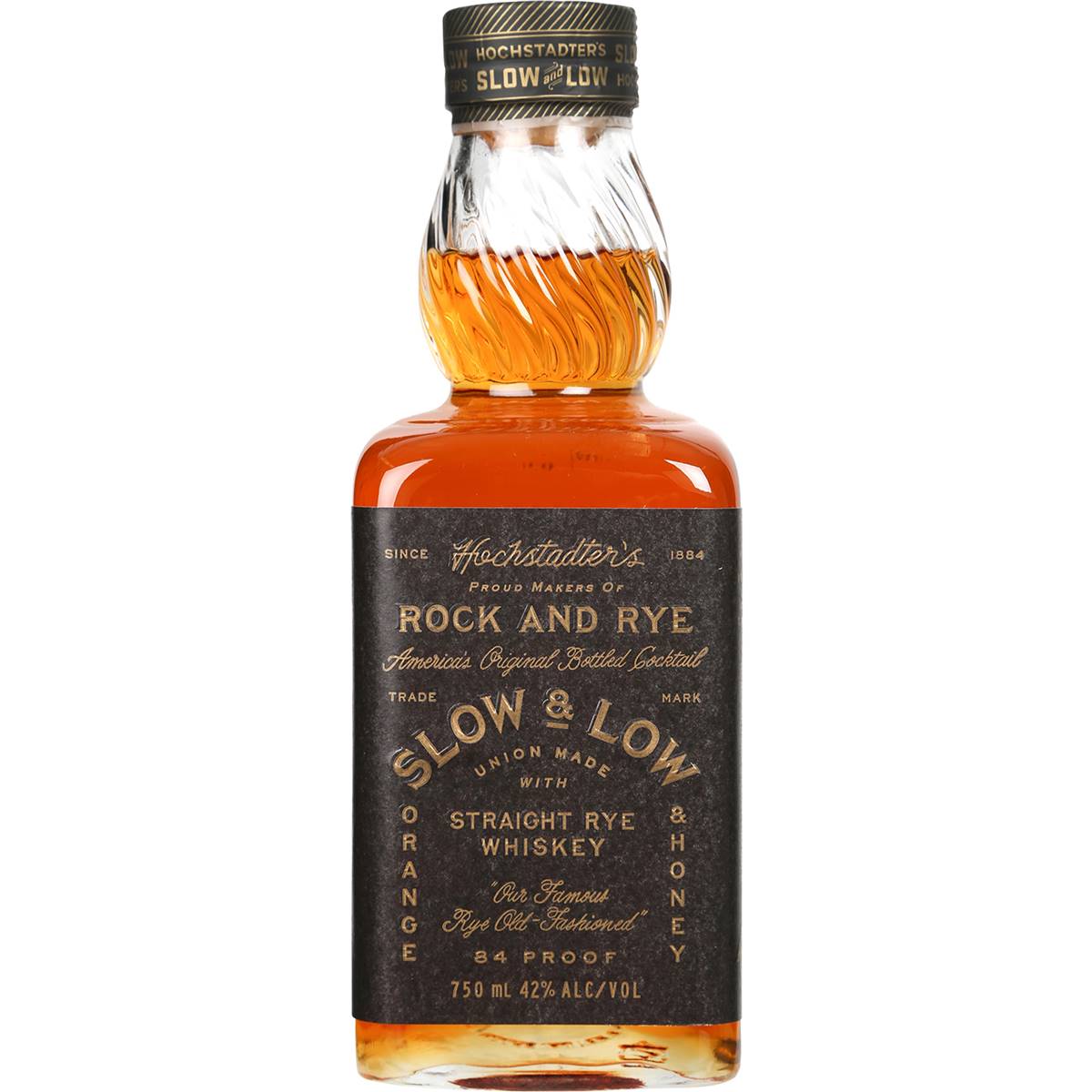 Hochstadter's Slow & Low Rock & Rye 750ml | Woolworths