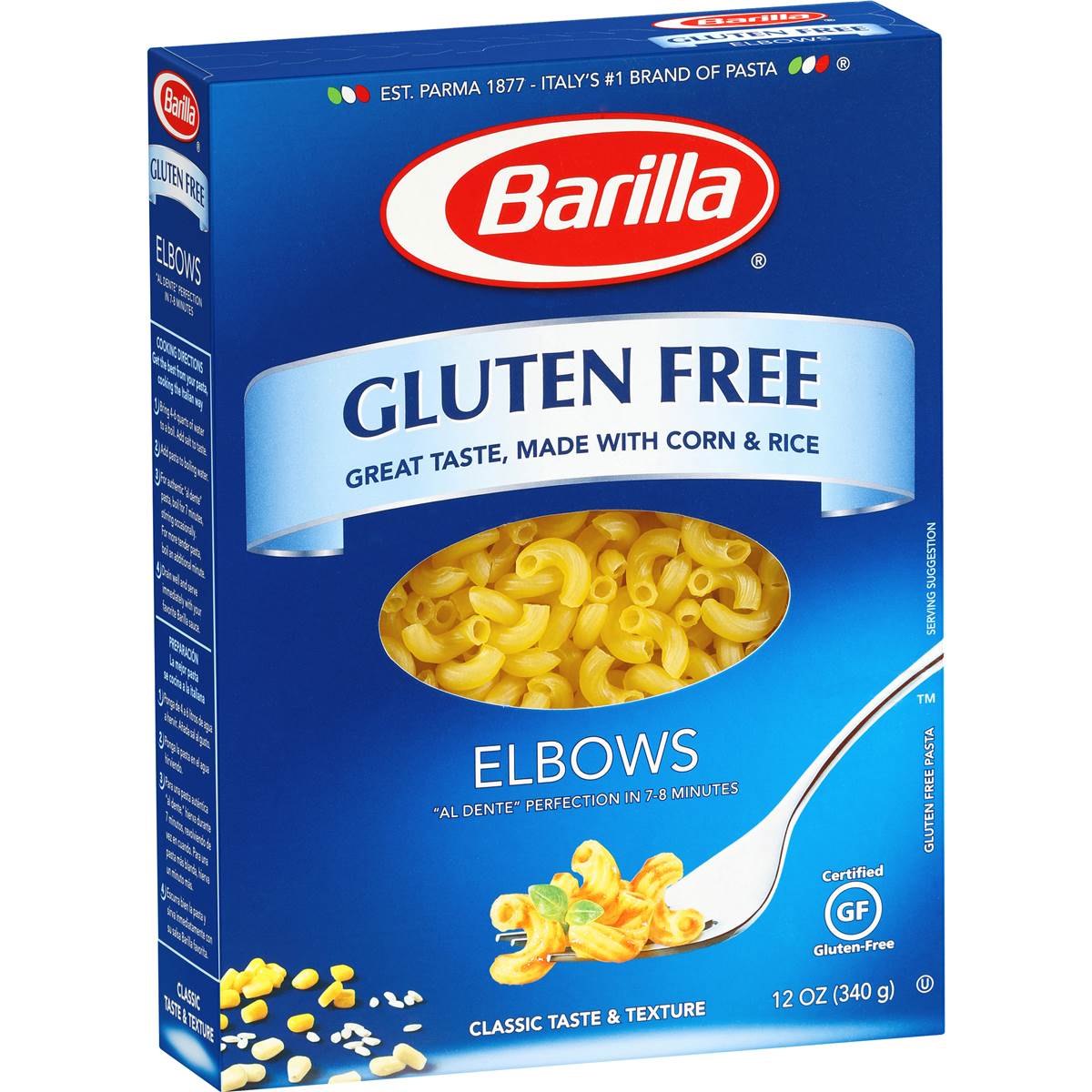 Barilla Elbows Gluten Free 340g | Woolworths