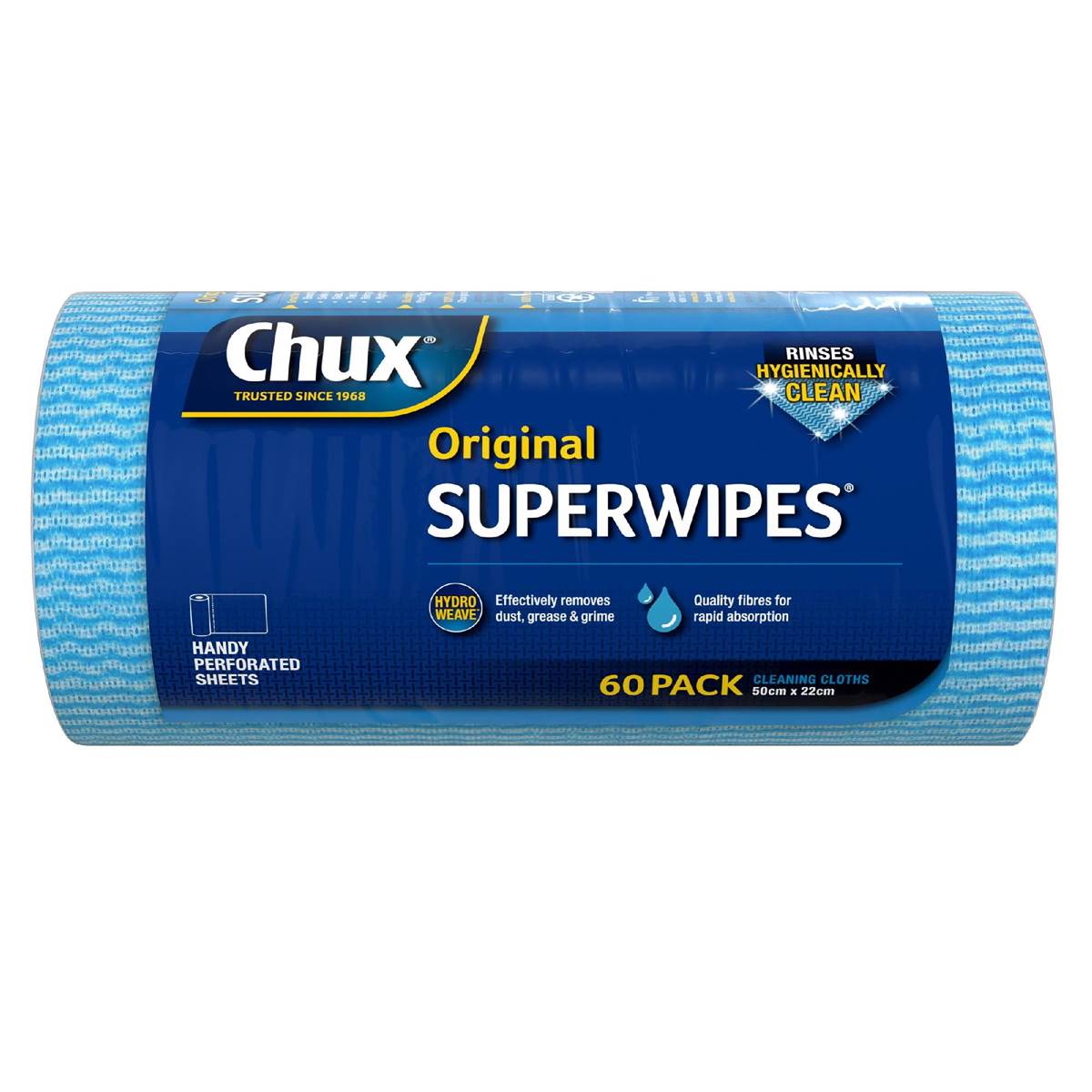 Chux Wipes 60 Pack | Woolworths