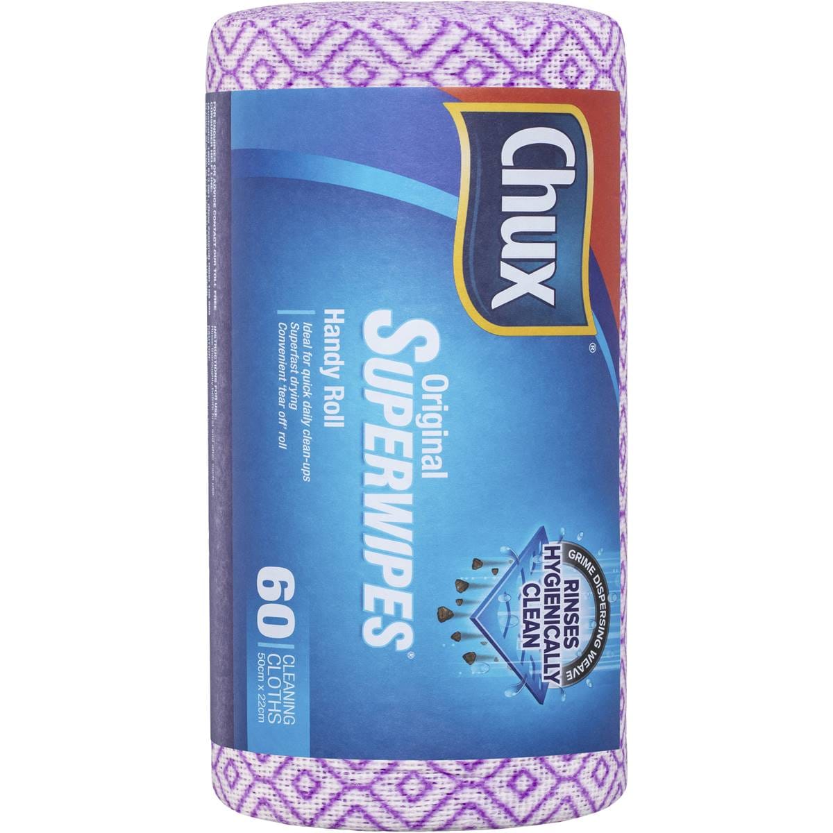 Chux Wipes 60 Pack | Woolworths