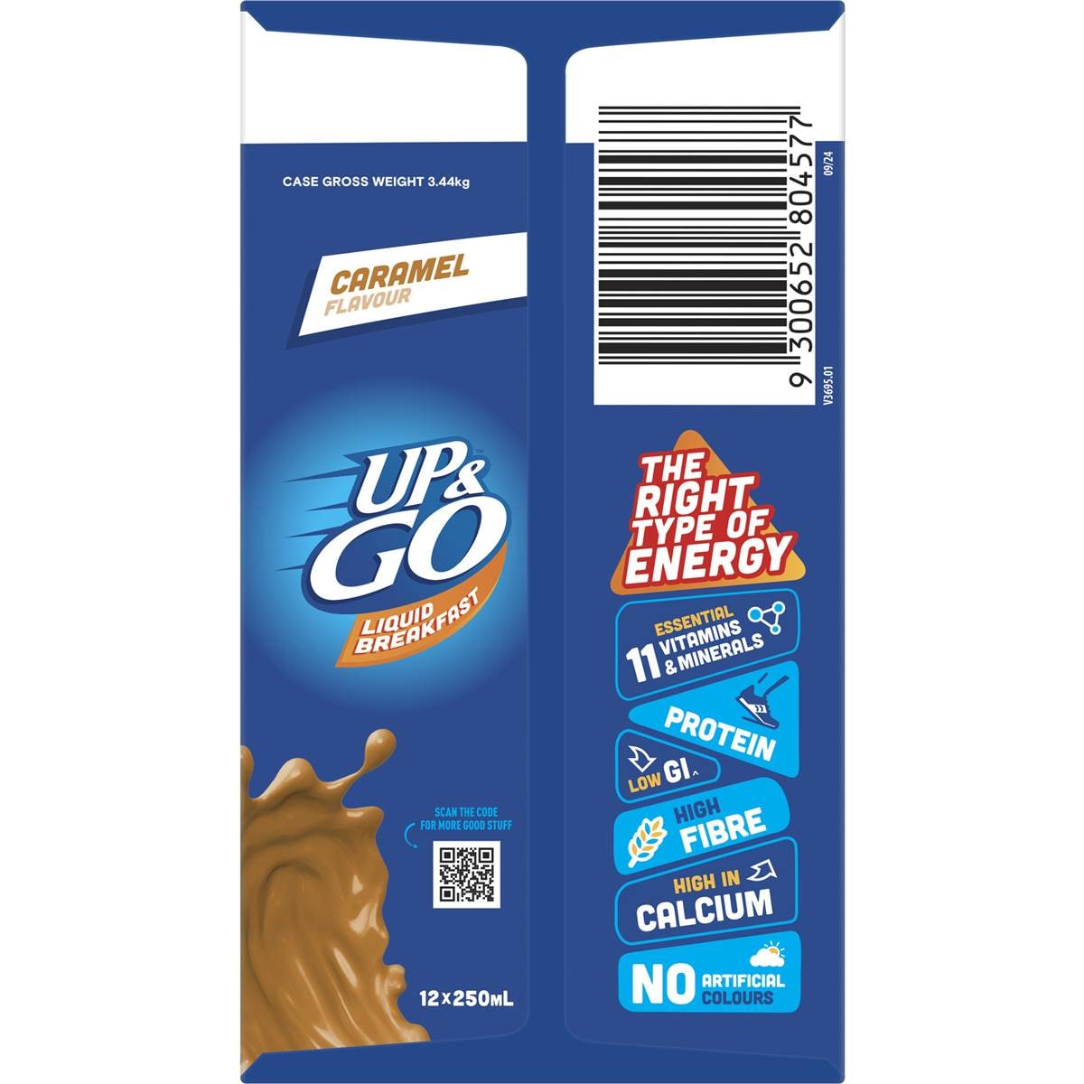 Sanitarium Up&go Liquid Breakfast Caramel 12 Pack | Woolworths
