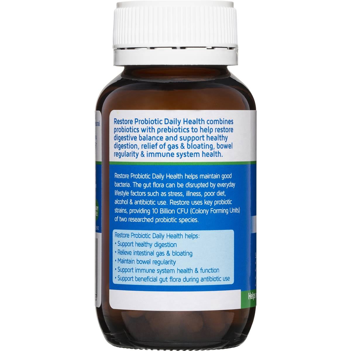 Nature's Way Restore Probiotic Daily Health & Prebiotic 90 Pack ...