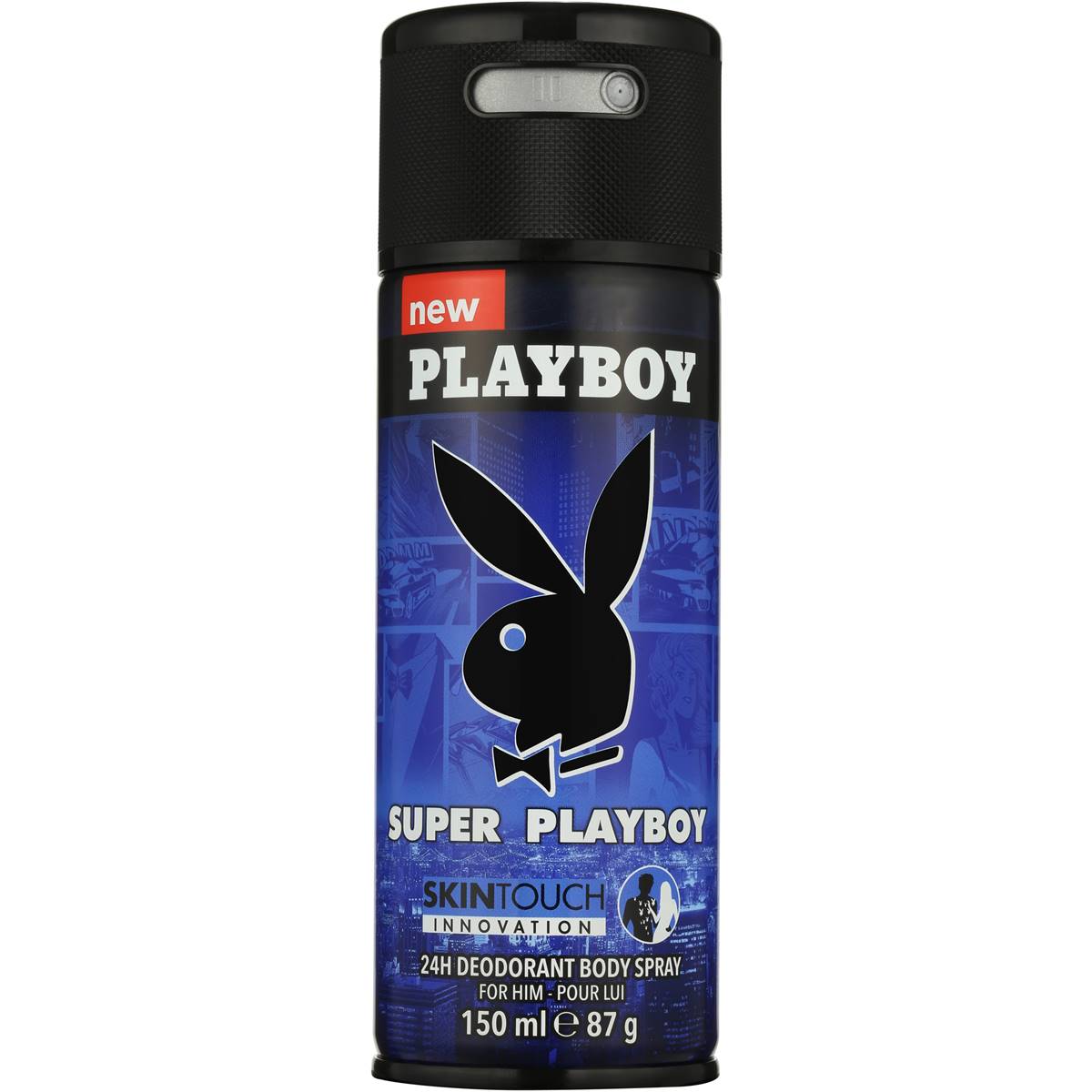 Playboy Body Spray Super Playboy 96g | Woolworths