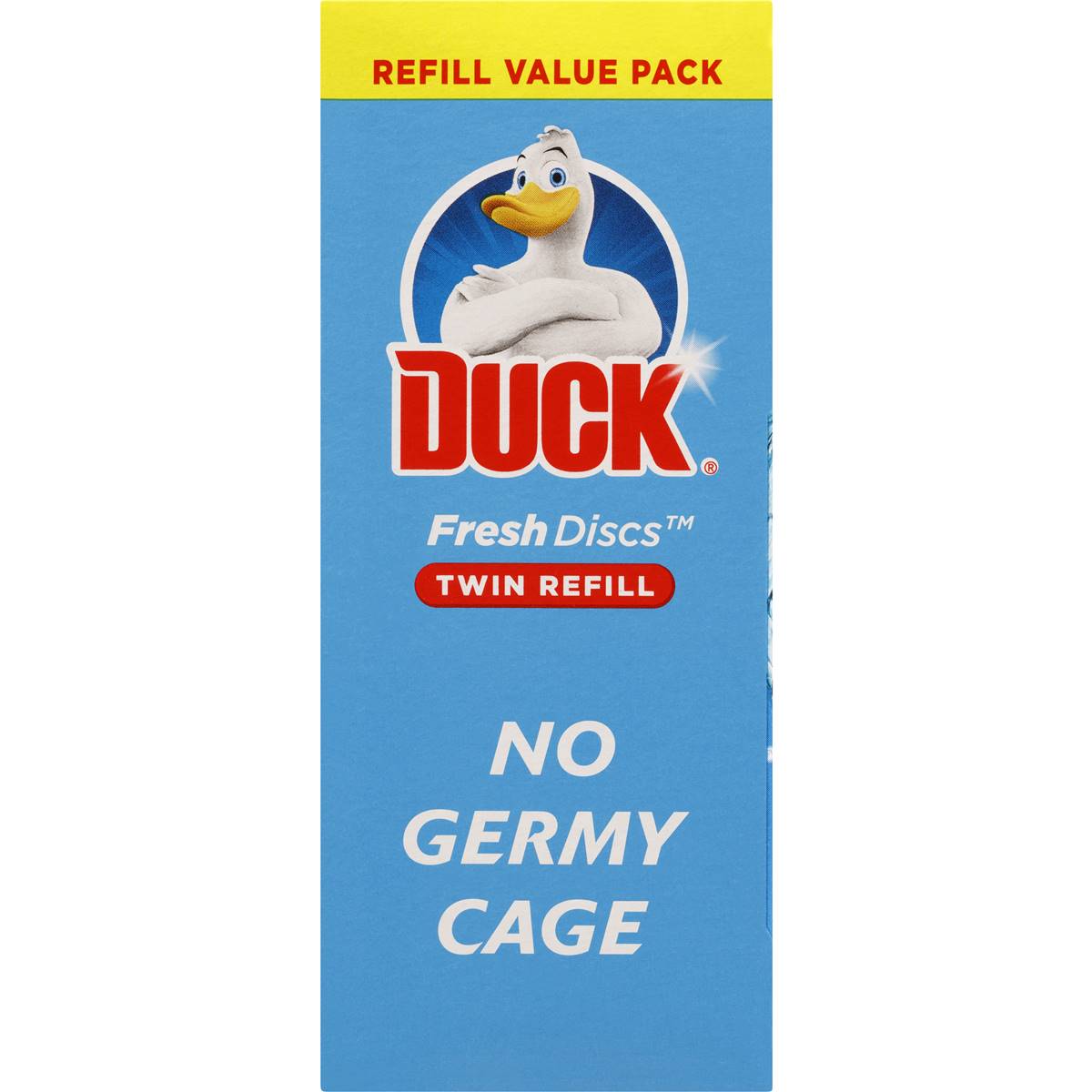 Duck Fresh Discs Toilet Cleaner Marine Refill 2x36ml | Woolworths