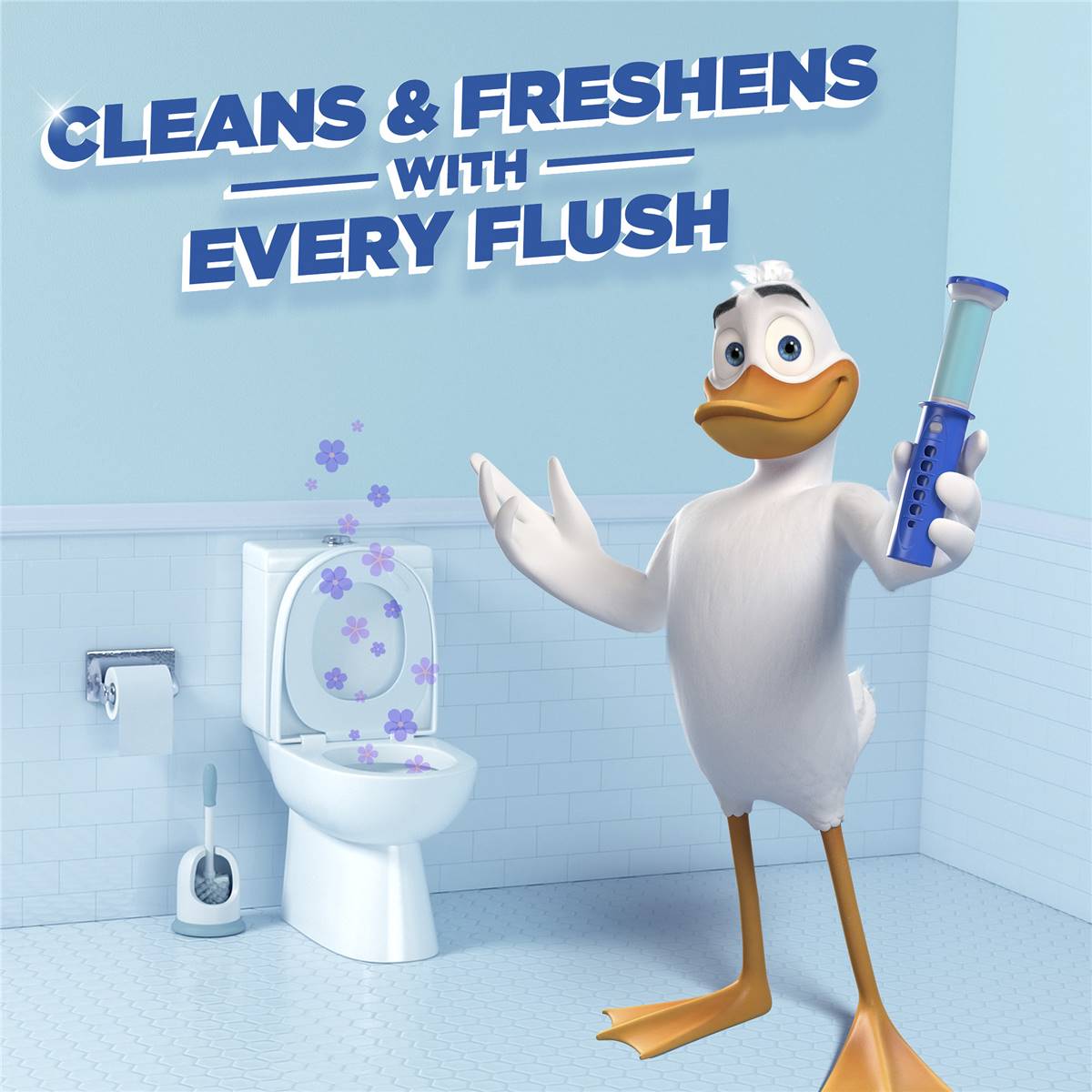 Duck Fresh Discs Toilet Cleaner Marine Refill 2x36ml | Woolworths
