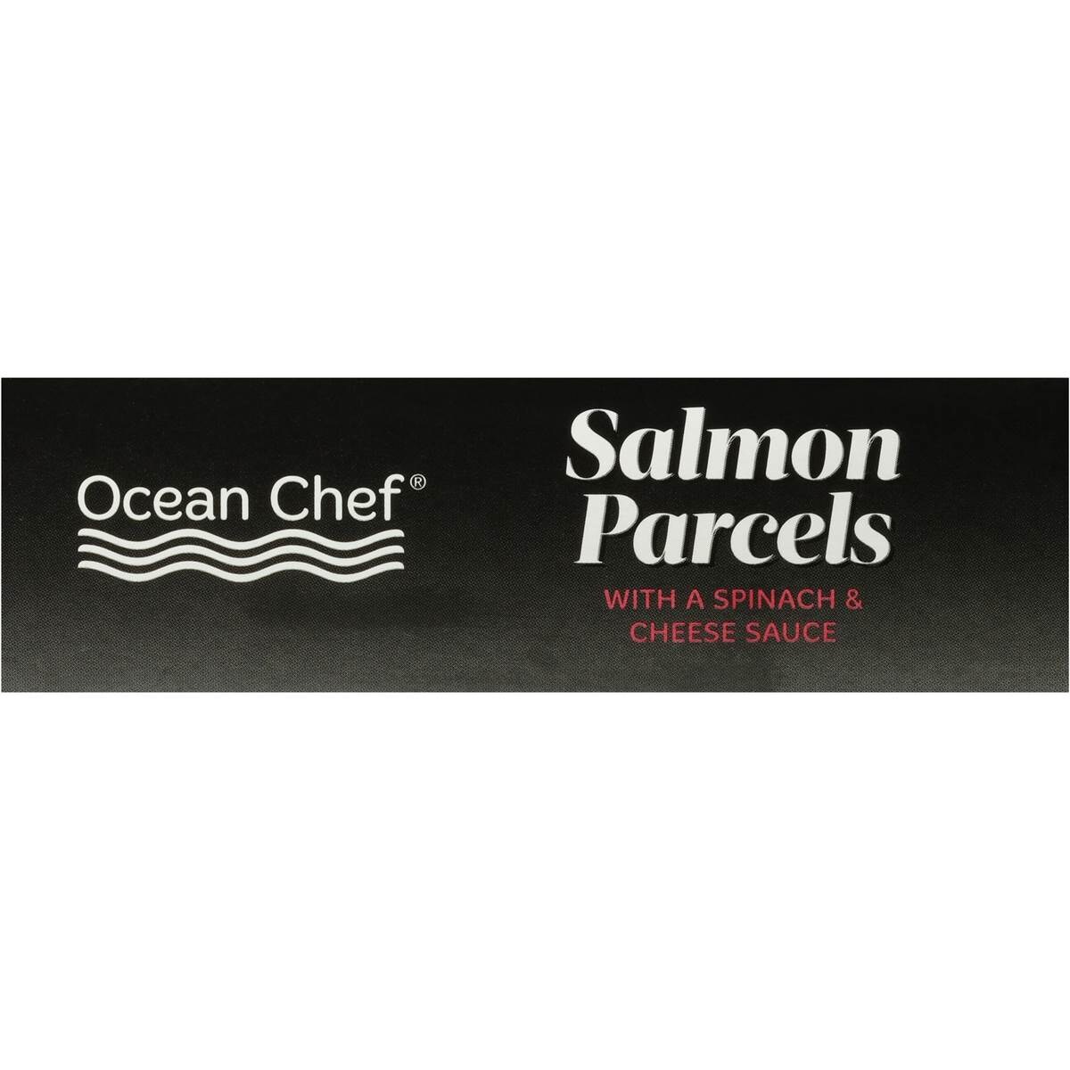 Ocean Chef Salmon Parcels Spinach & Cheese Sauce 280g | Woolworths