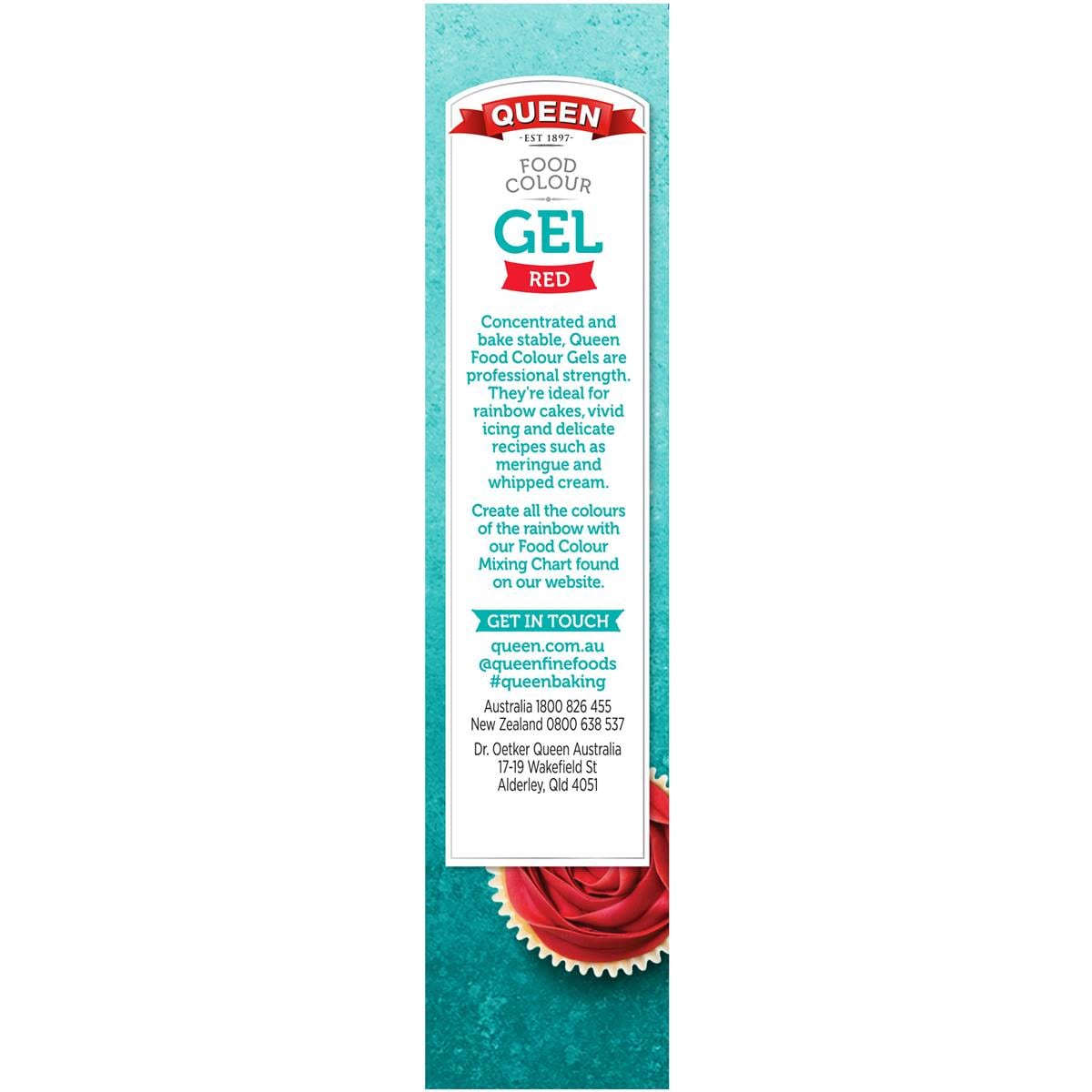 Queen Red Food Colour Gel 15g | Woolworths