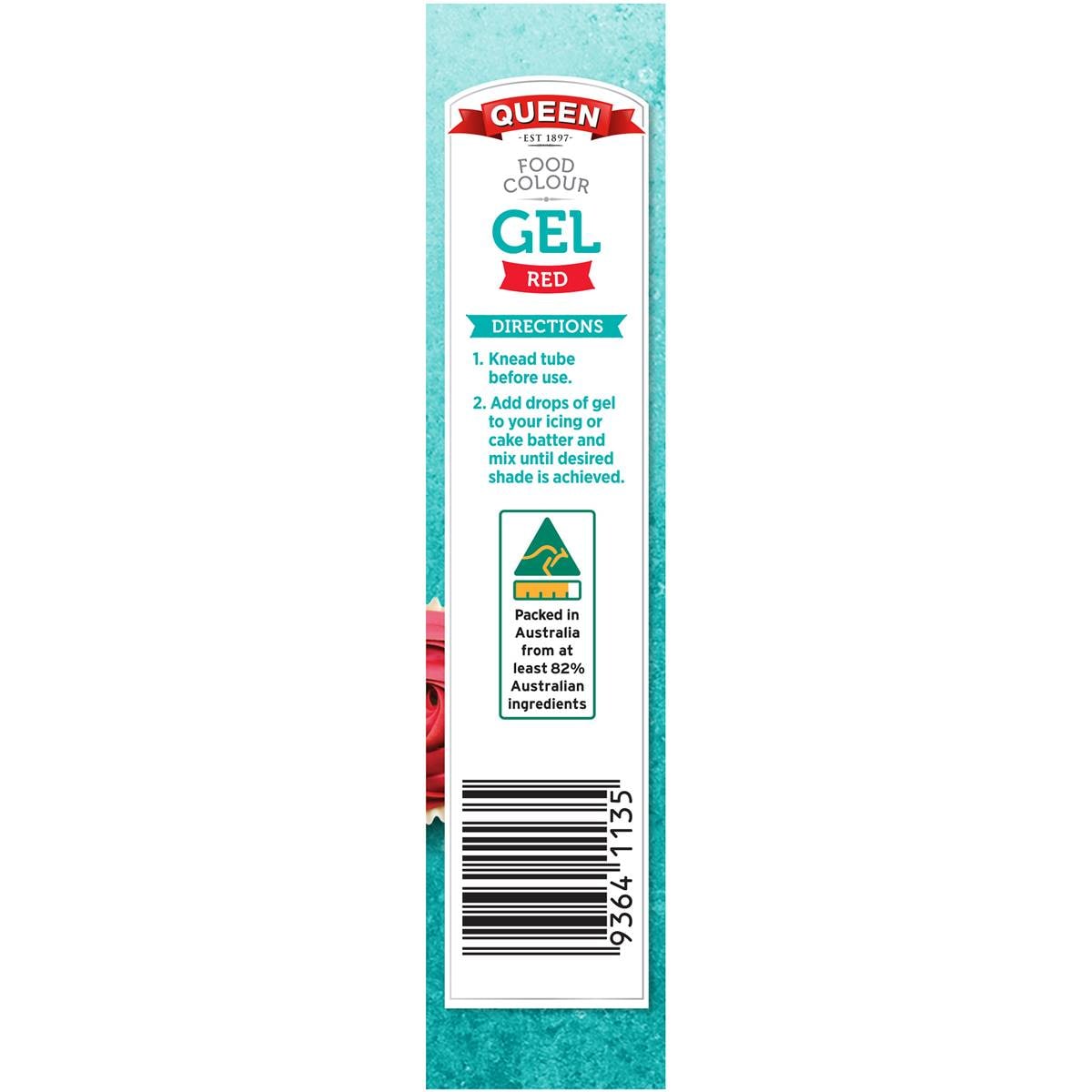 Queen Red Food Colour Gel 15g | Woolworths
