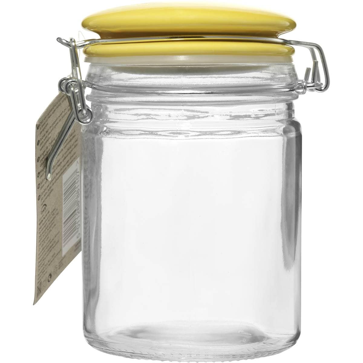 Jamie Oliver Small Pop Jar Yellow Lid Each | Woolworths