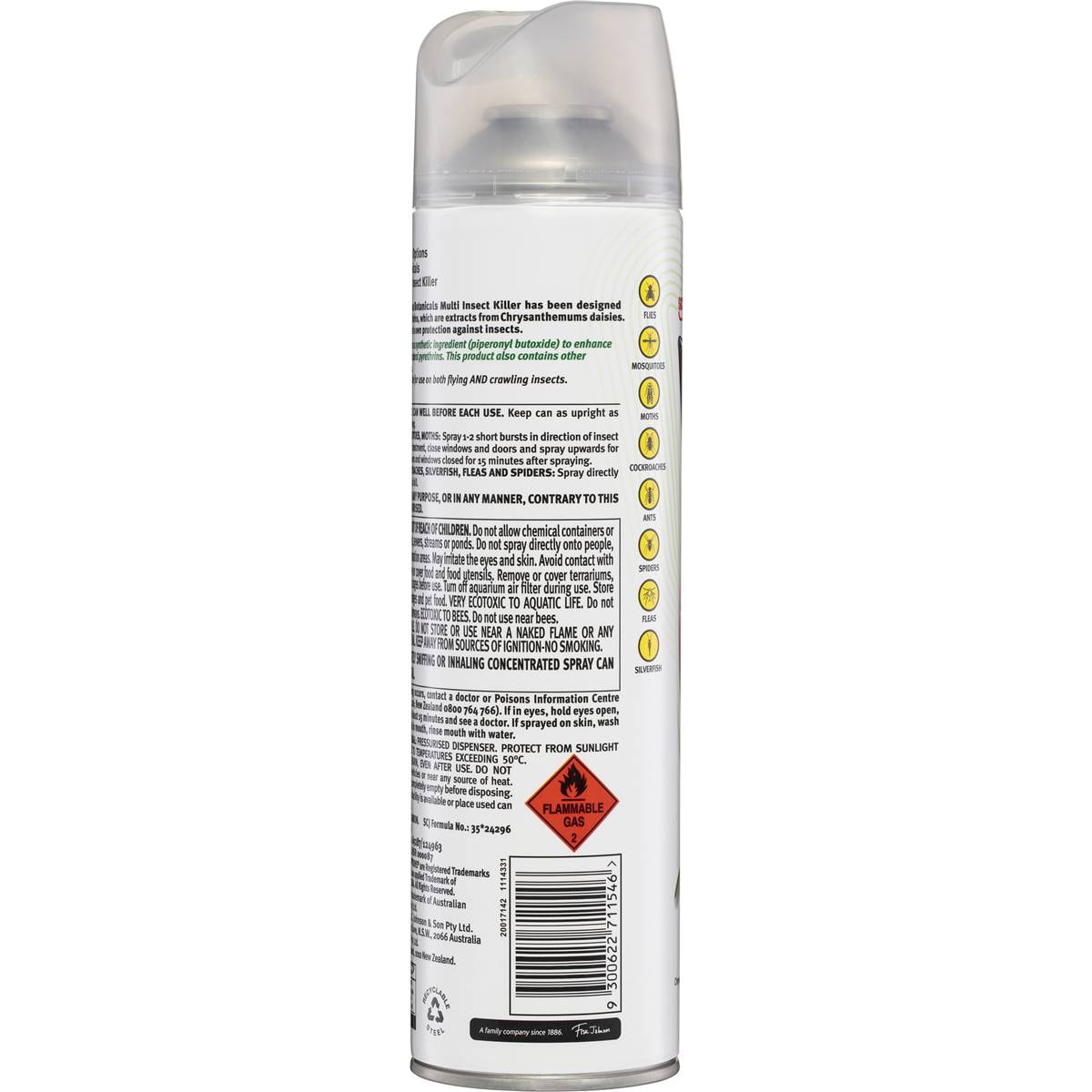 Raid Earth Options Botanicals Multi Insect Spray Pest Control 320g ...
