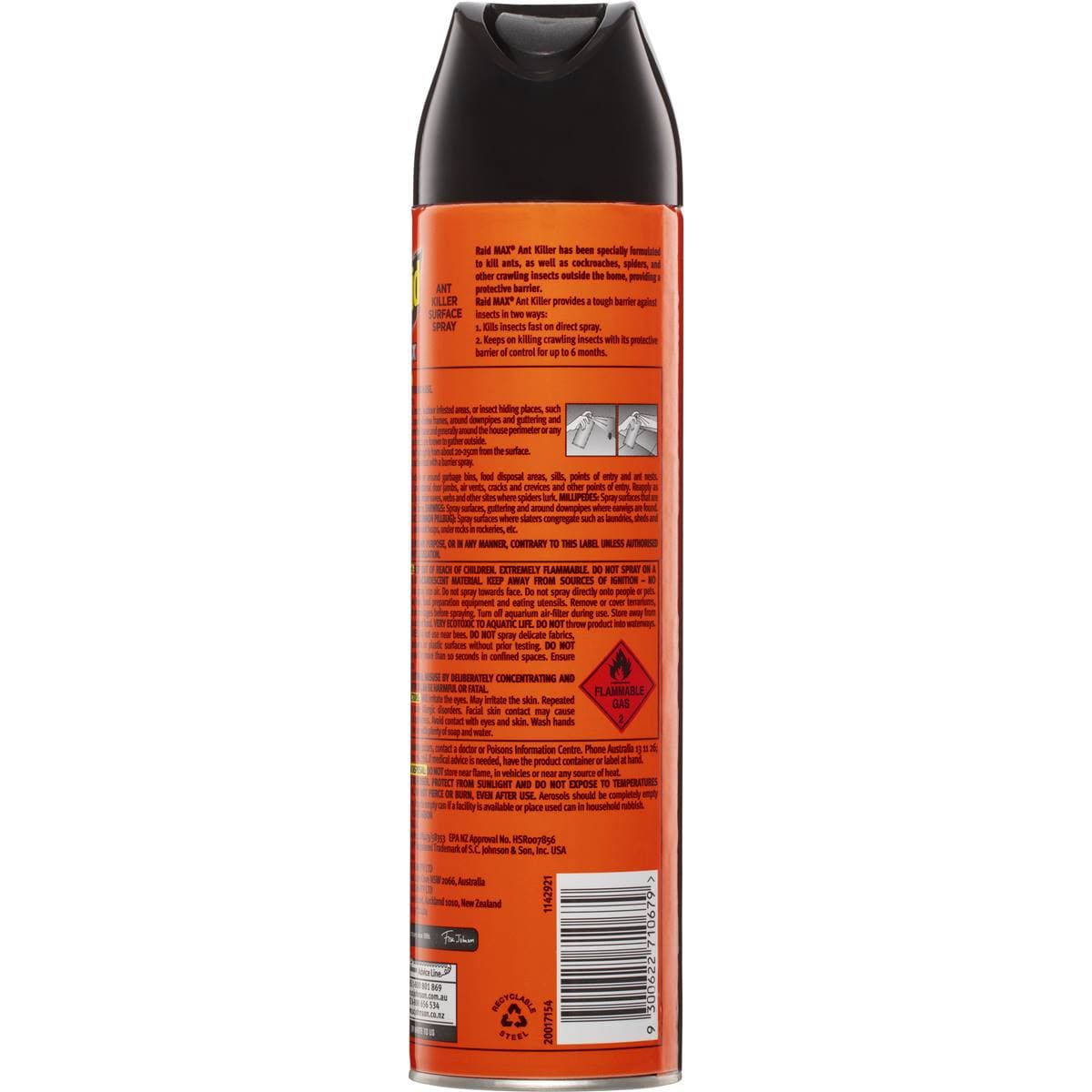 Raid Max Ant Killer Surface Insect Spray 375g | Woolworths