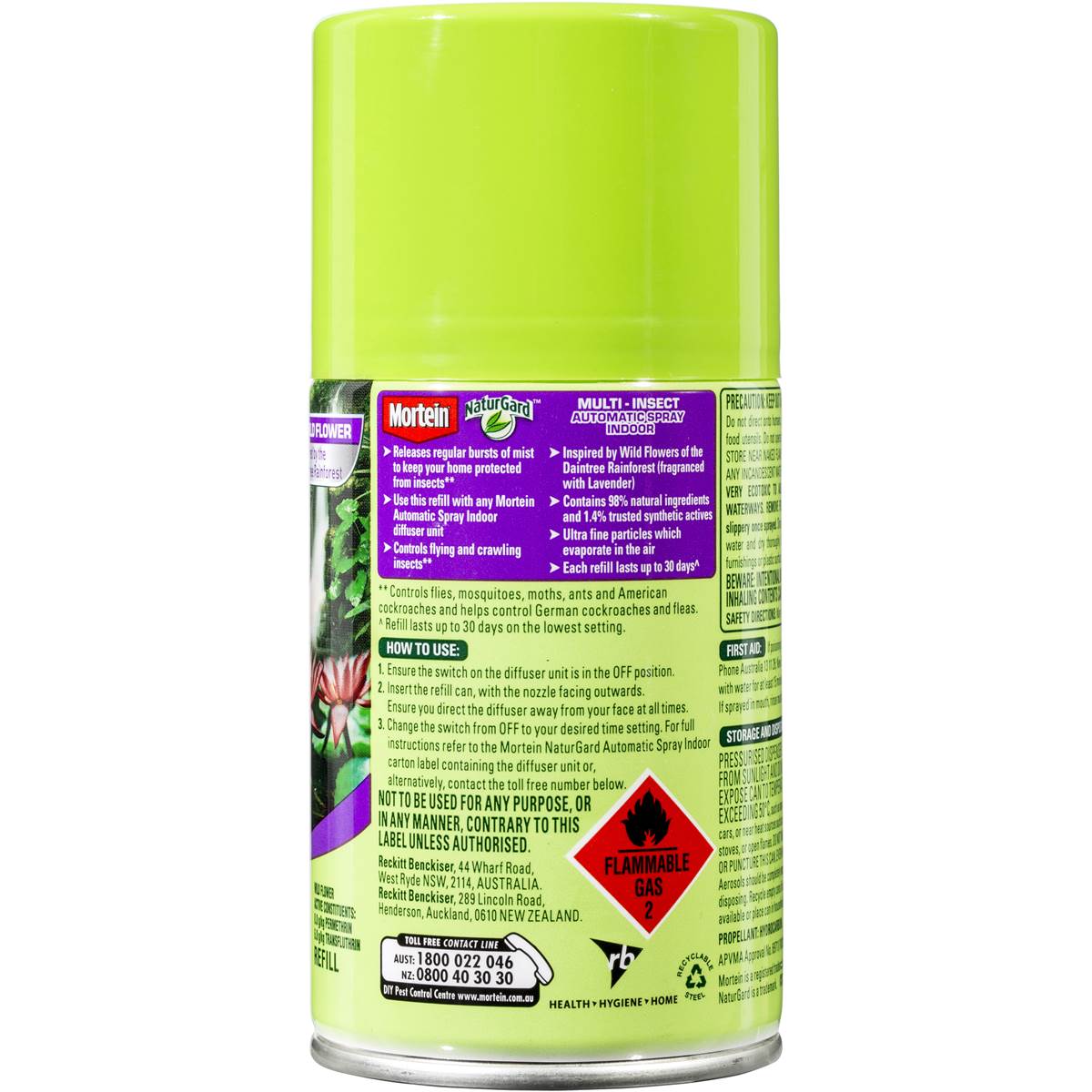 Mortein Auto Insect Control System Lavender Refill 154g | Woolworths