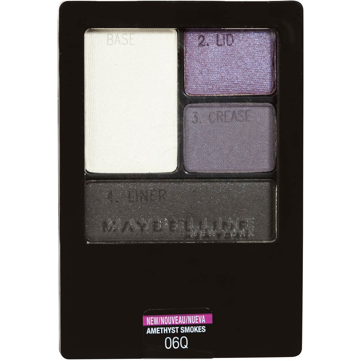 Maybelline Ny Eye Shadow Quad Amethyst Smokes Each | Woolworths