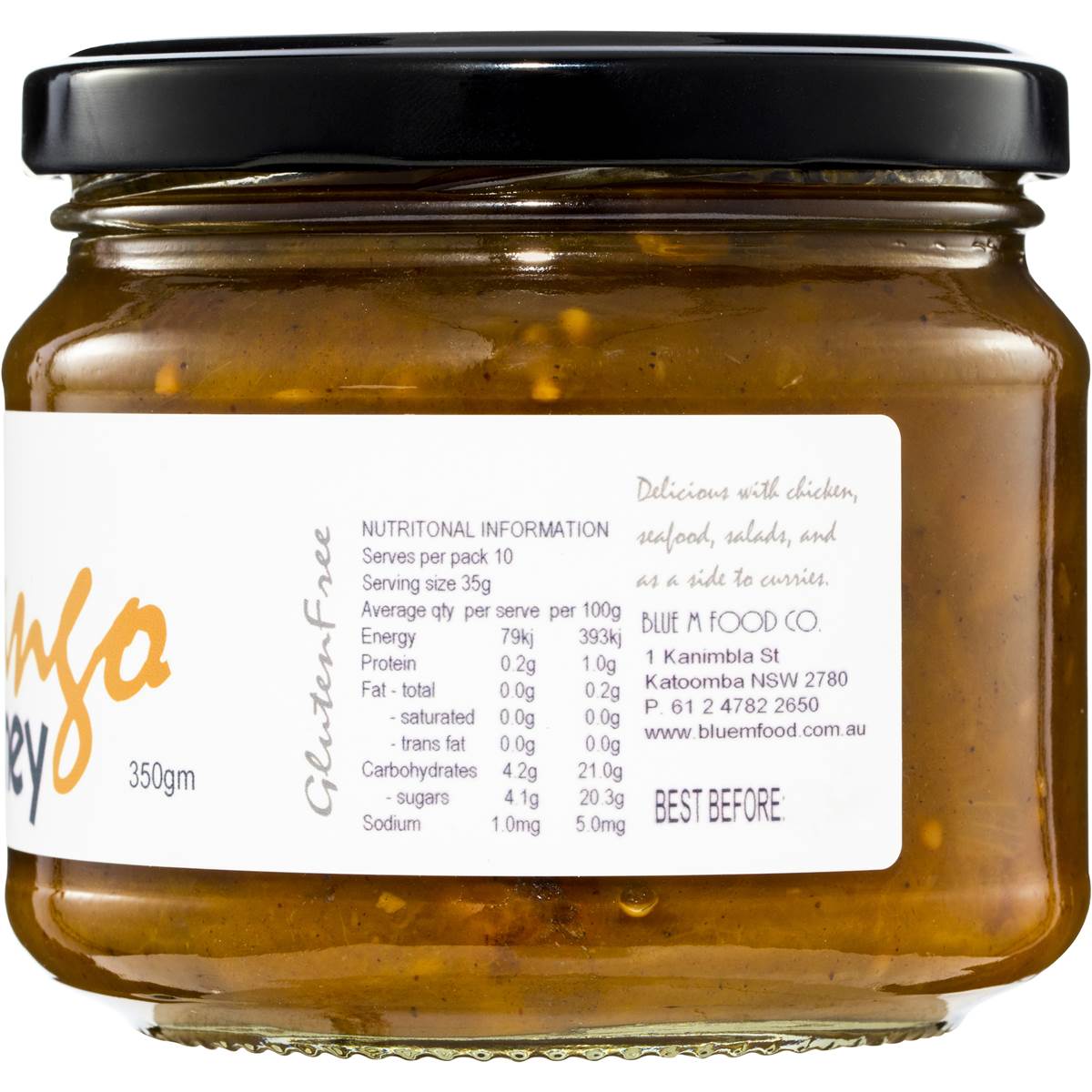 Blue M Chutney Mango 350g | Woolworths