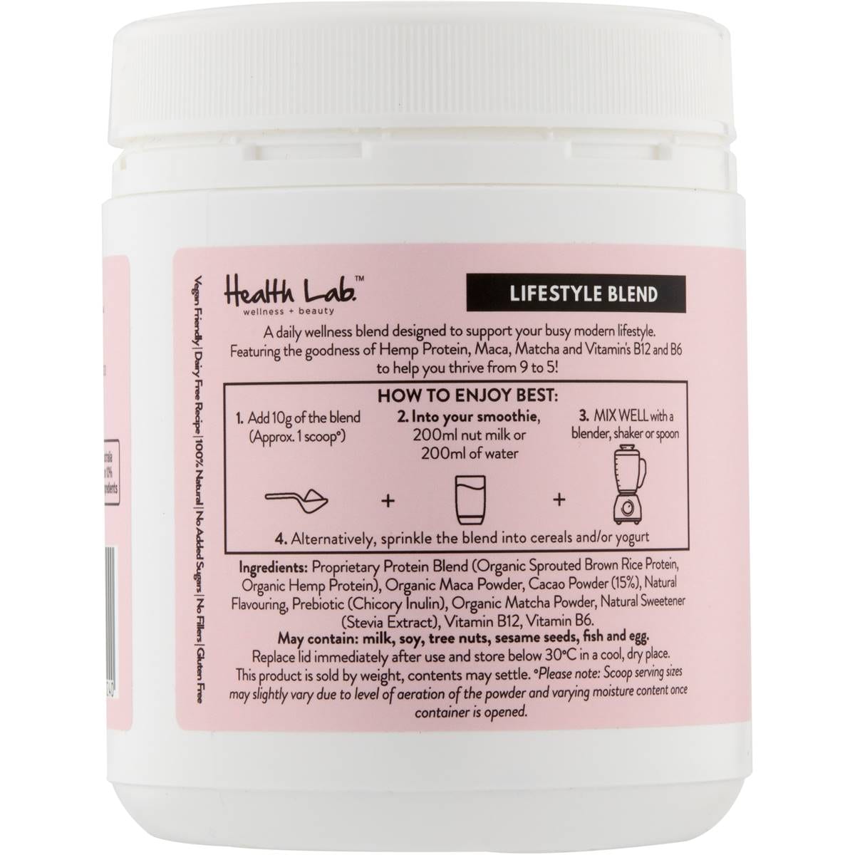 Health Lab Lifestyle Blend 150g | Woolworths