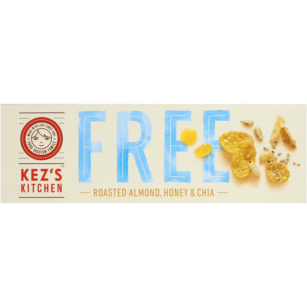 Kez's Kitchen Free Gluten Free Roasted Almond Coconut Cereal 300g ...