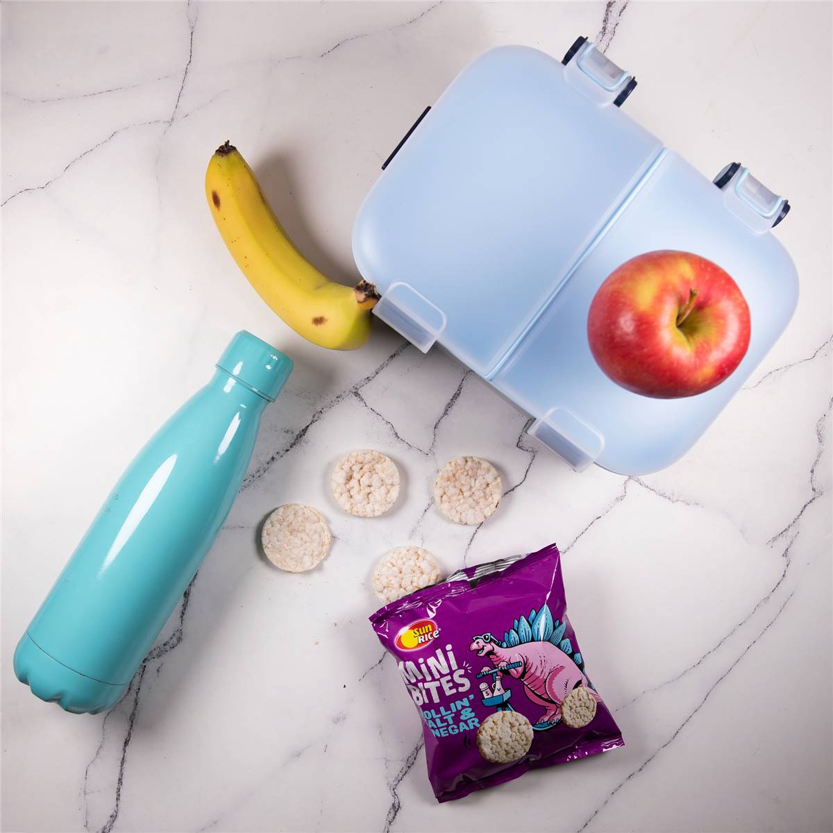 Sunrice Rice Snacks Salt & Vinegar Mini Bites 160g | Woolworths