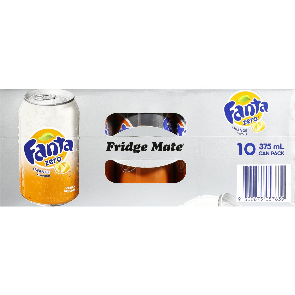 Coca-cola Fanta Zero Orange Cans 10x375ml Pack | Woolworths Coca-cola Fanta Zero Orange Cans 10x375ml Pack | Woolworths