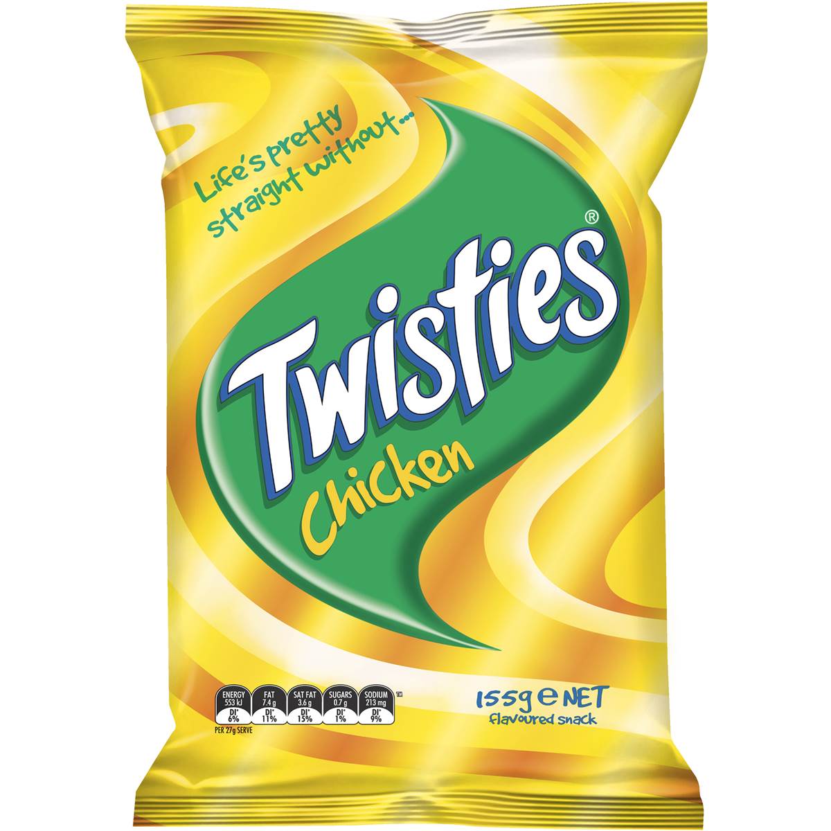 Twisties Share Pack Chicken 155g | Woolworths